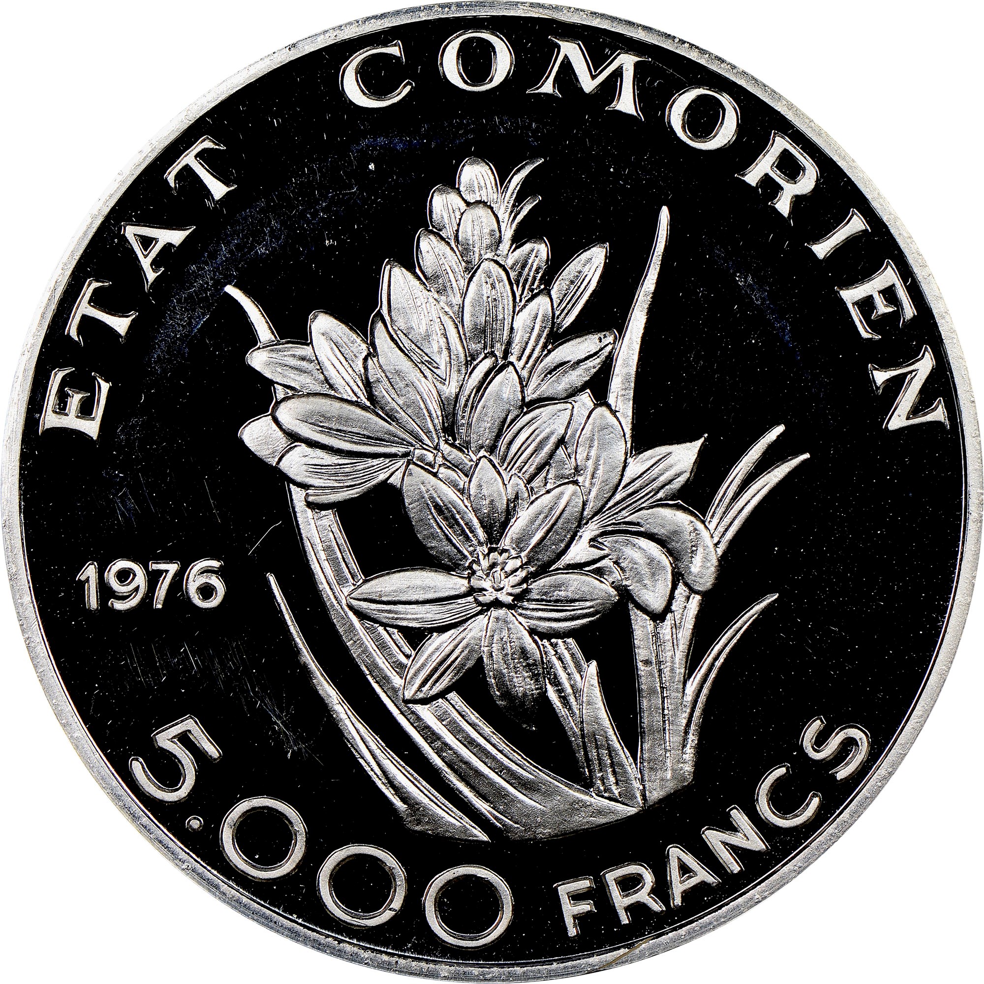 Comoros 5000 Francs KM 10 Prices & Values | NGC