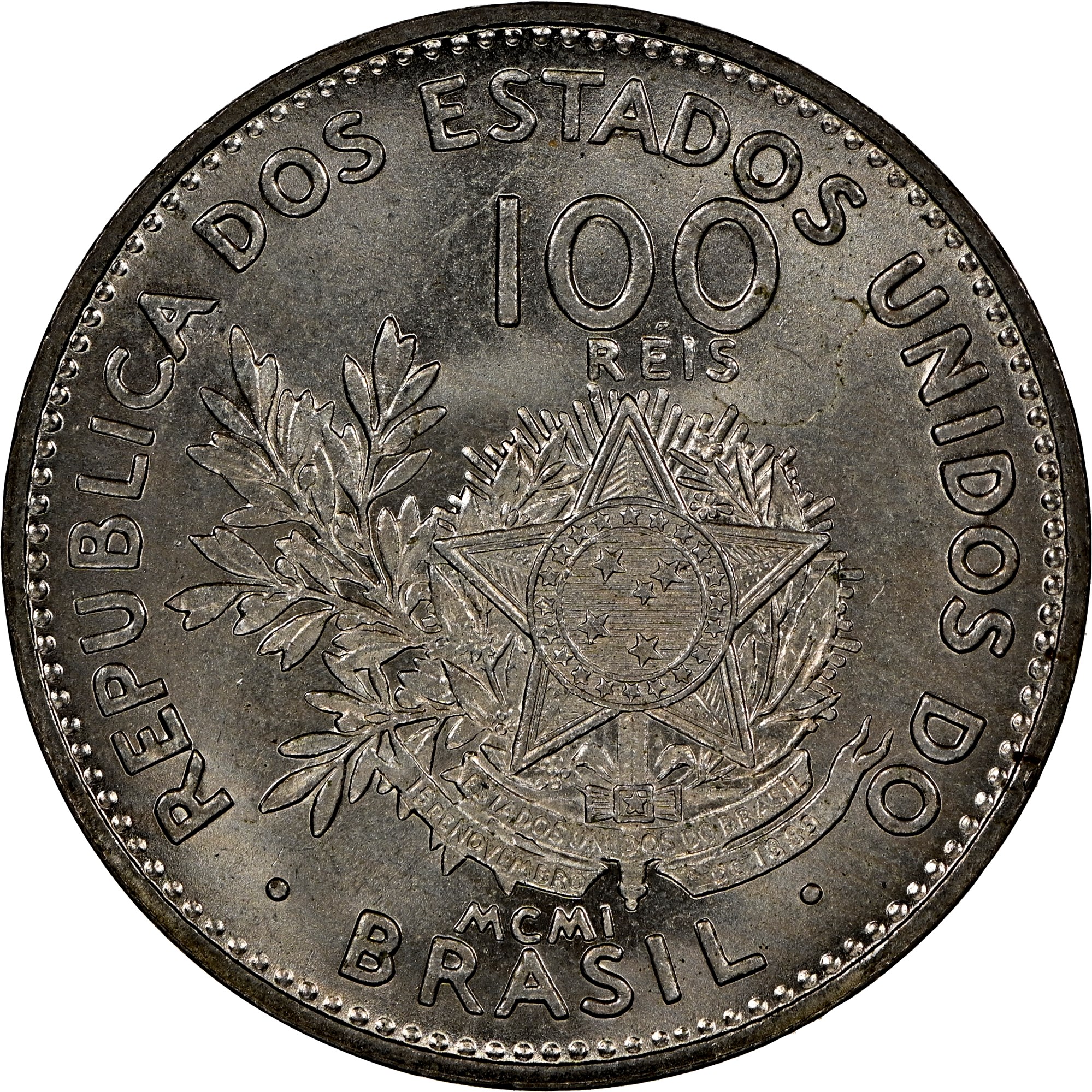 Brazil 100 Reis KM 503 Prices & Values | NGC