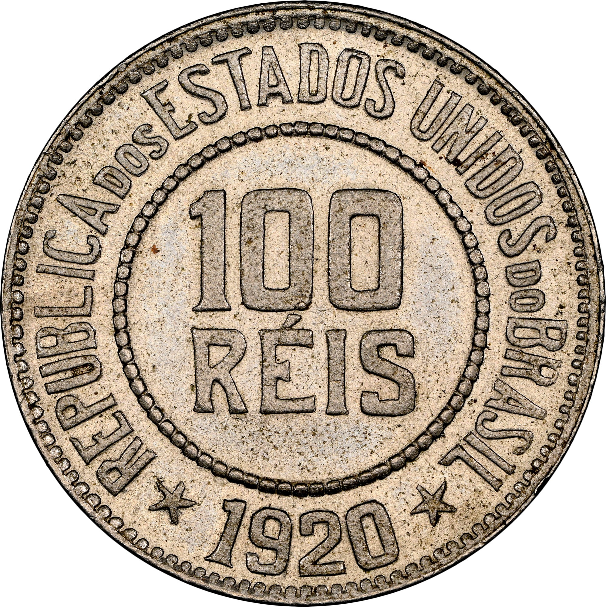 Brazil 100 Reis KM 518 Prices & Values | NGC