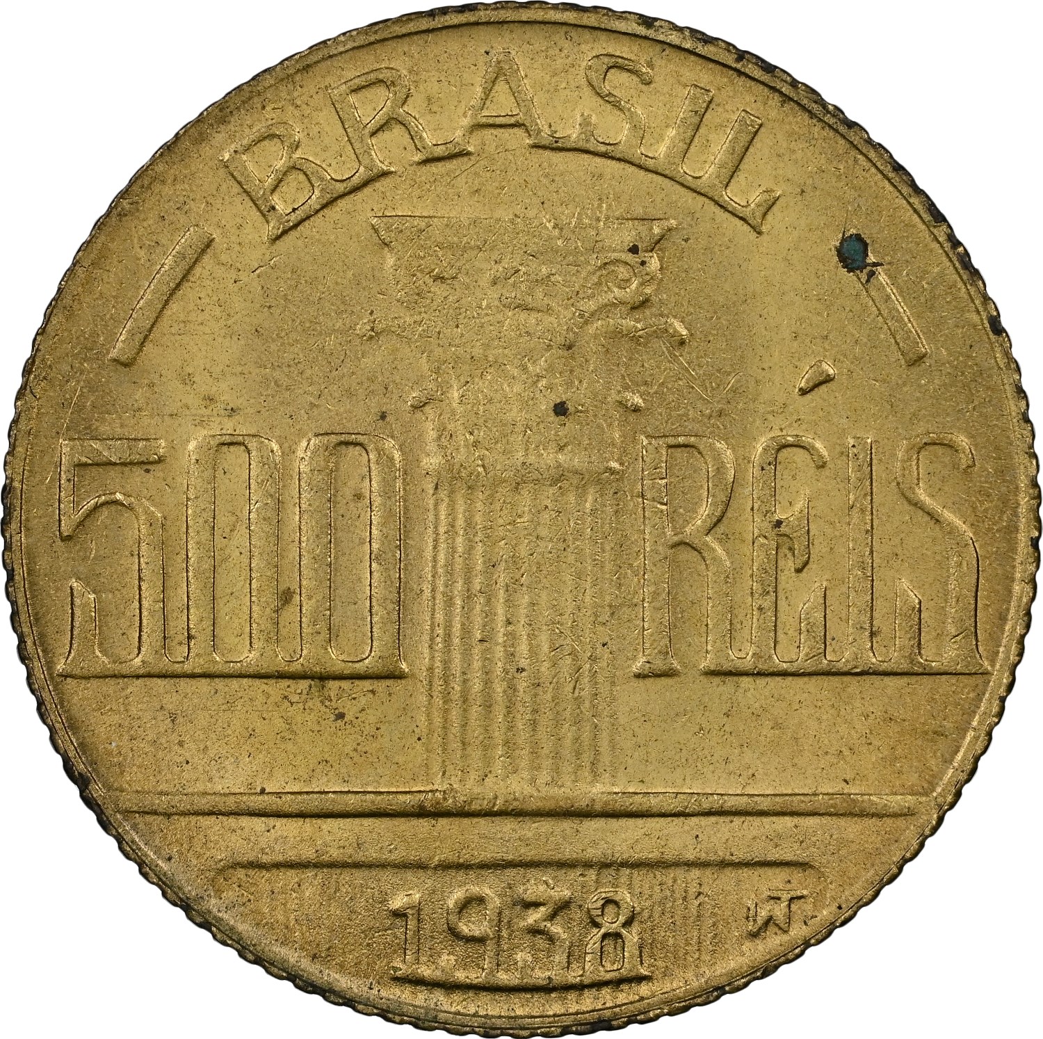 Brazil 500 Reis KM 540 Prices & Values | NGC