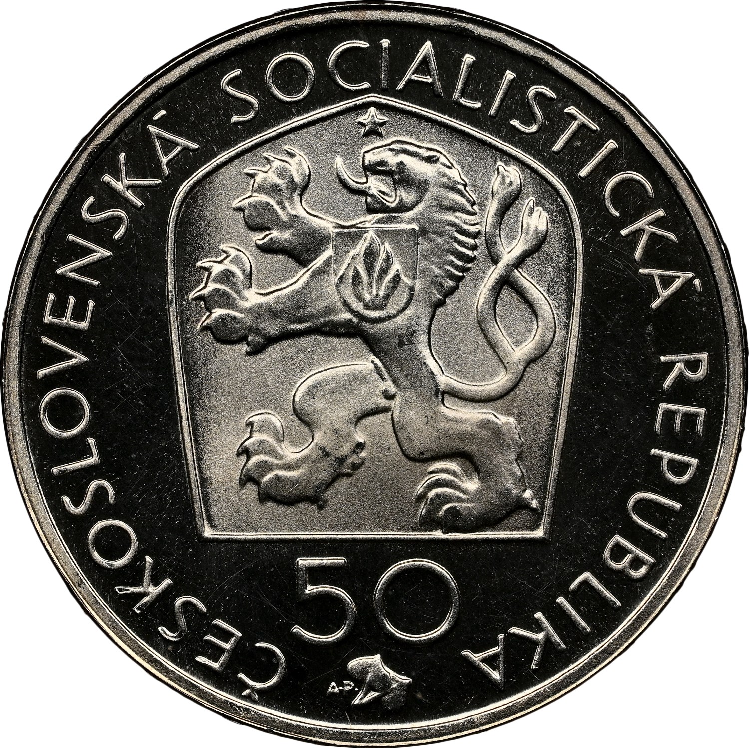 Czechoslovakia 50 Korun KM 77 Prices & Values | NGC