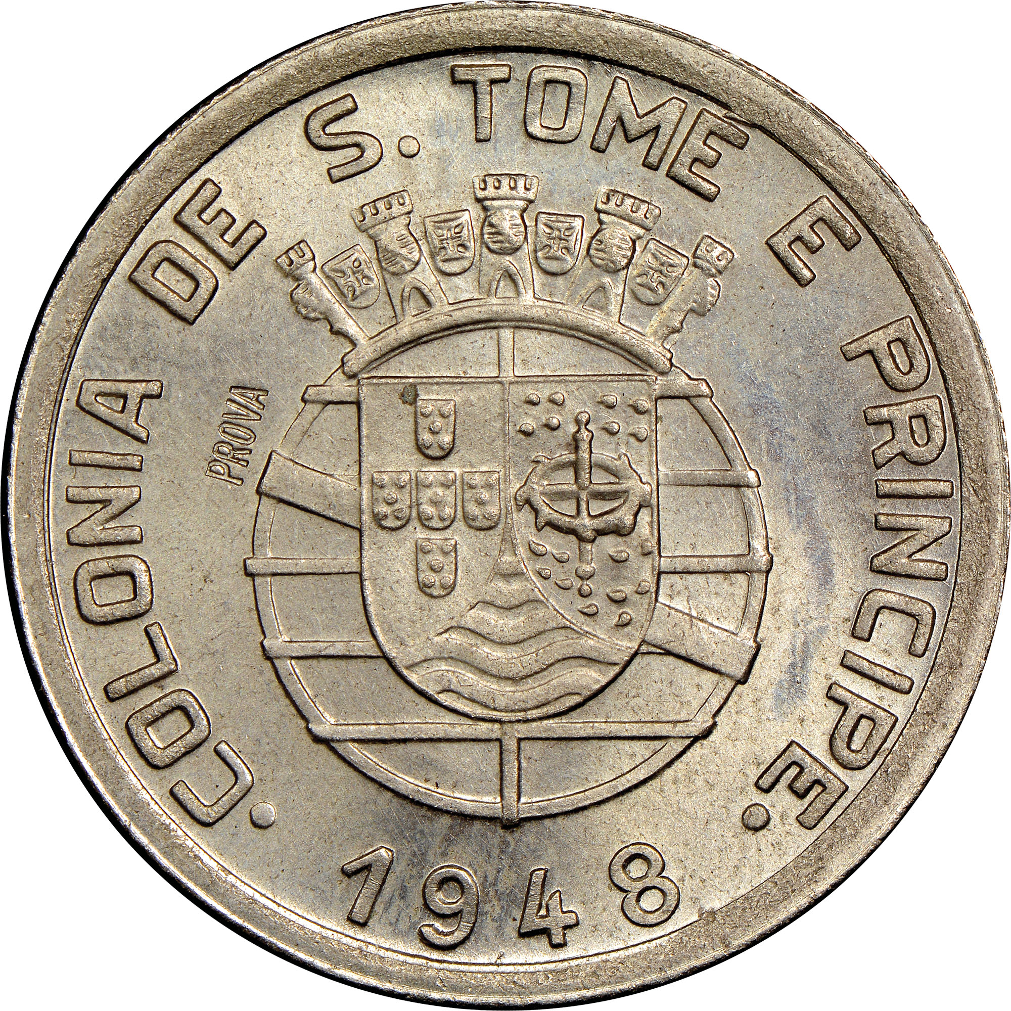 Saint Thomas & Prince Island Escudo KM Pr10 Prices & Values | NGC