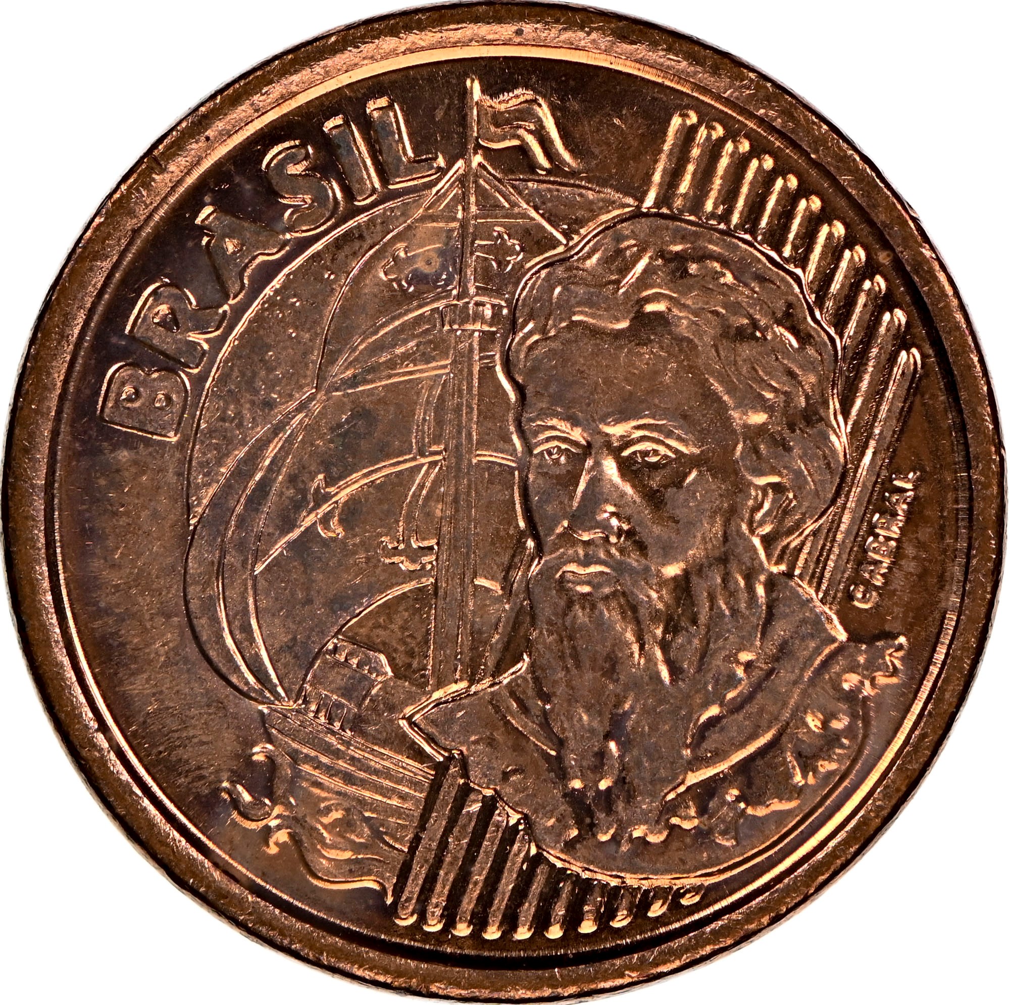 Brazil Centavo KM 647 Prices & Values | NGC