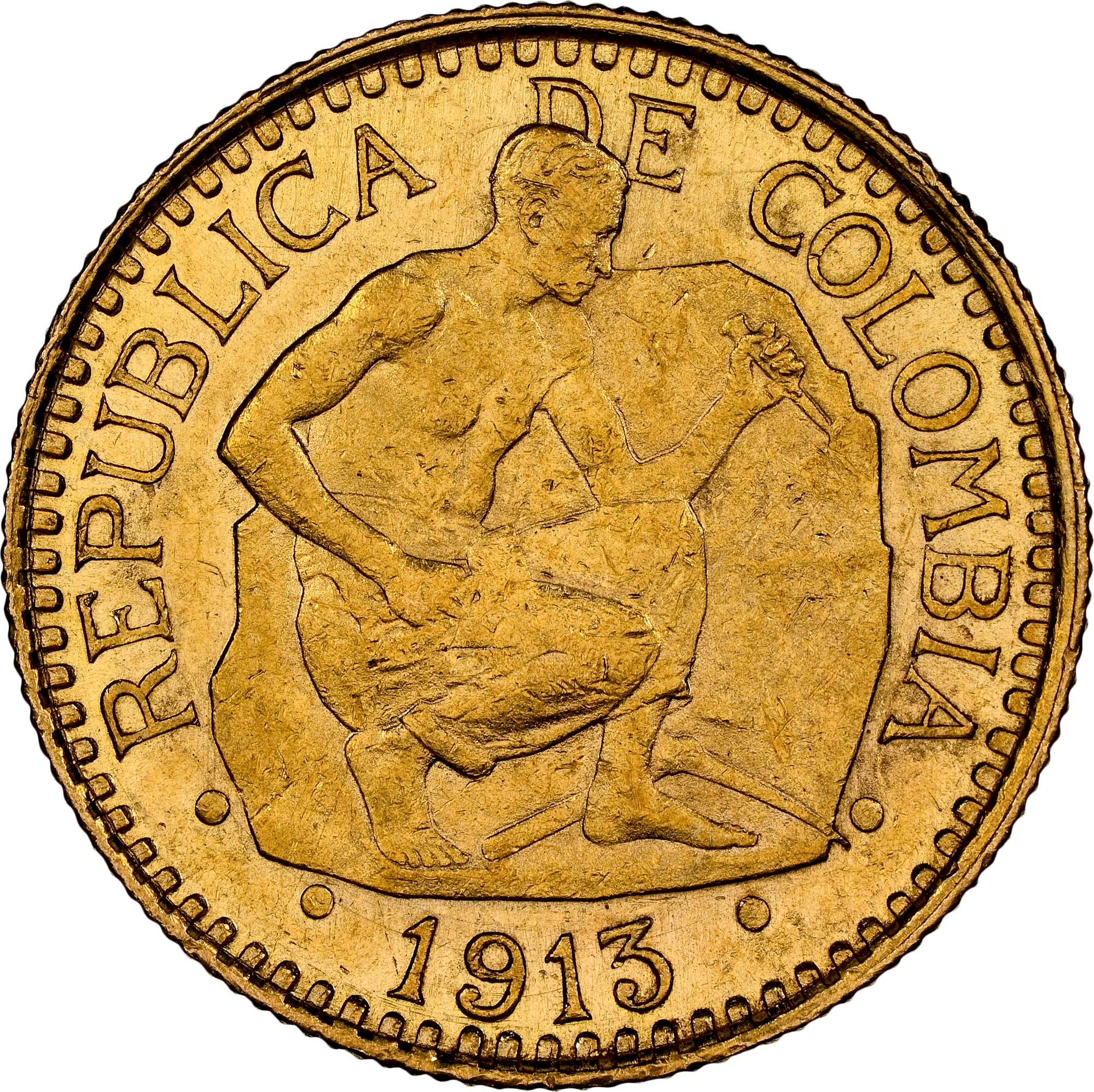 Colombia 5 Pesos KM 195.1 Prices & Values | NGC