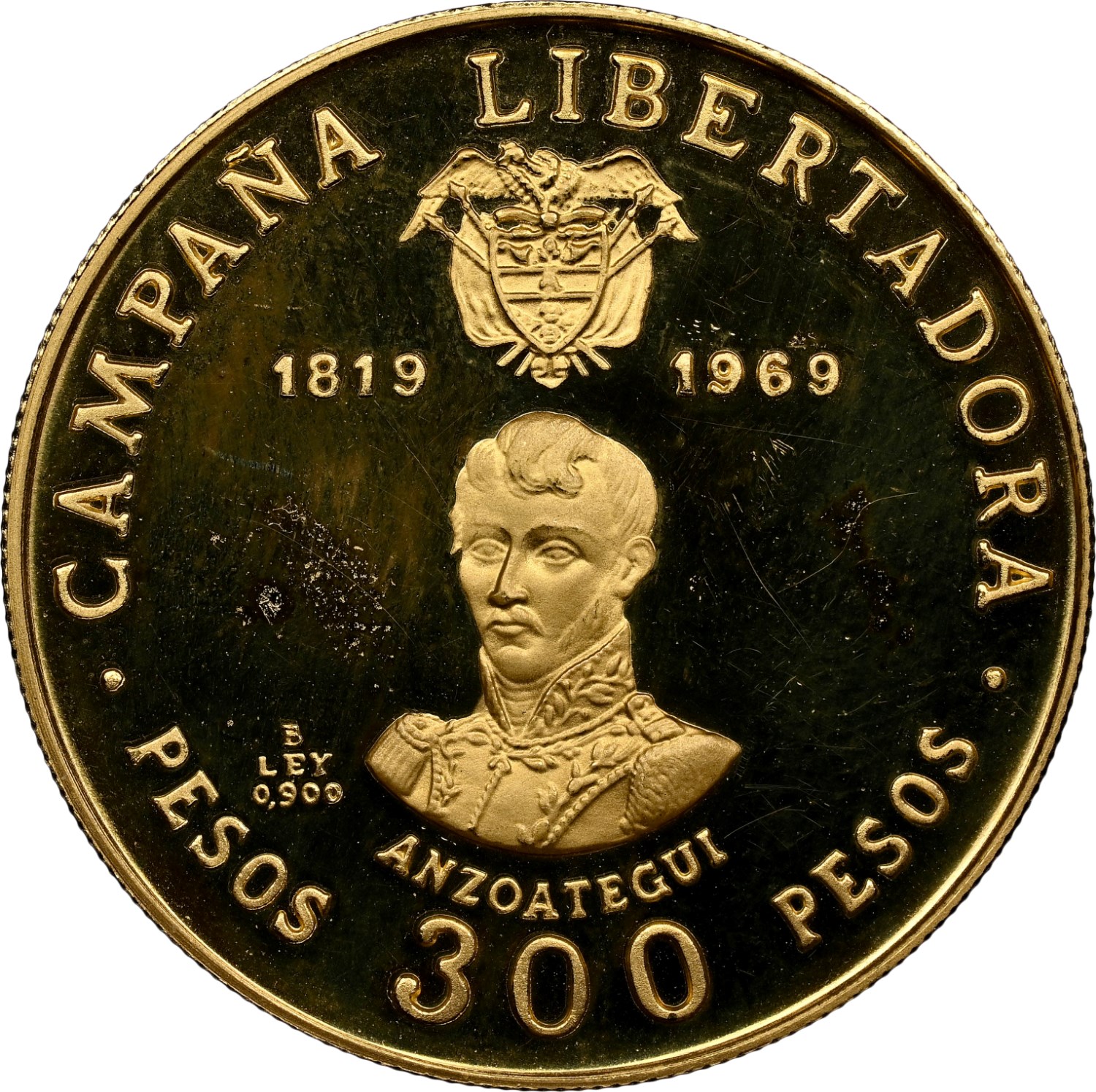 Colombia 300 Pesos KM 240 Prices & Values | NGC