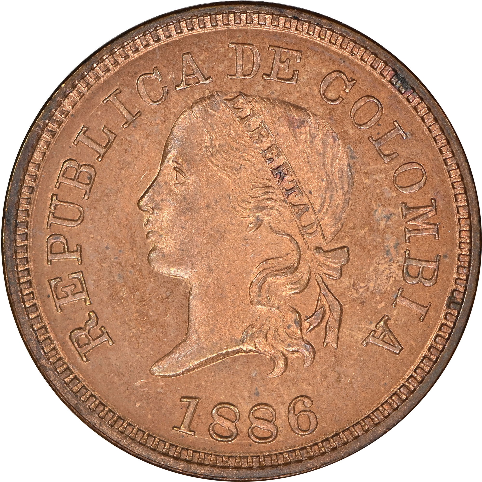 Colombia Centavo KM Pn70 Prices & Values | NGC