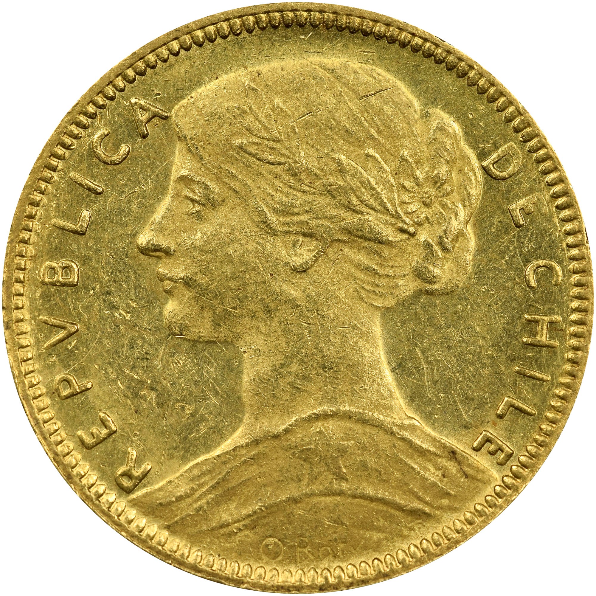 Chile 20 Pesos KM 158 Prices & Values | NGC