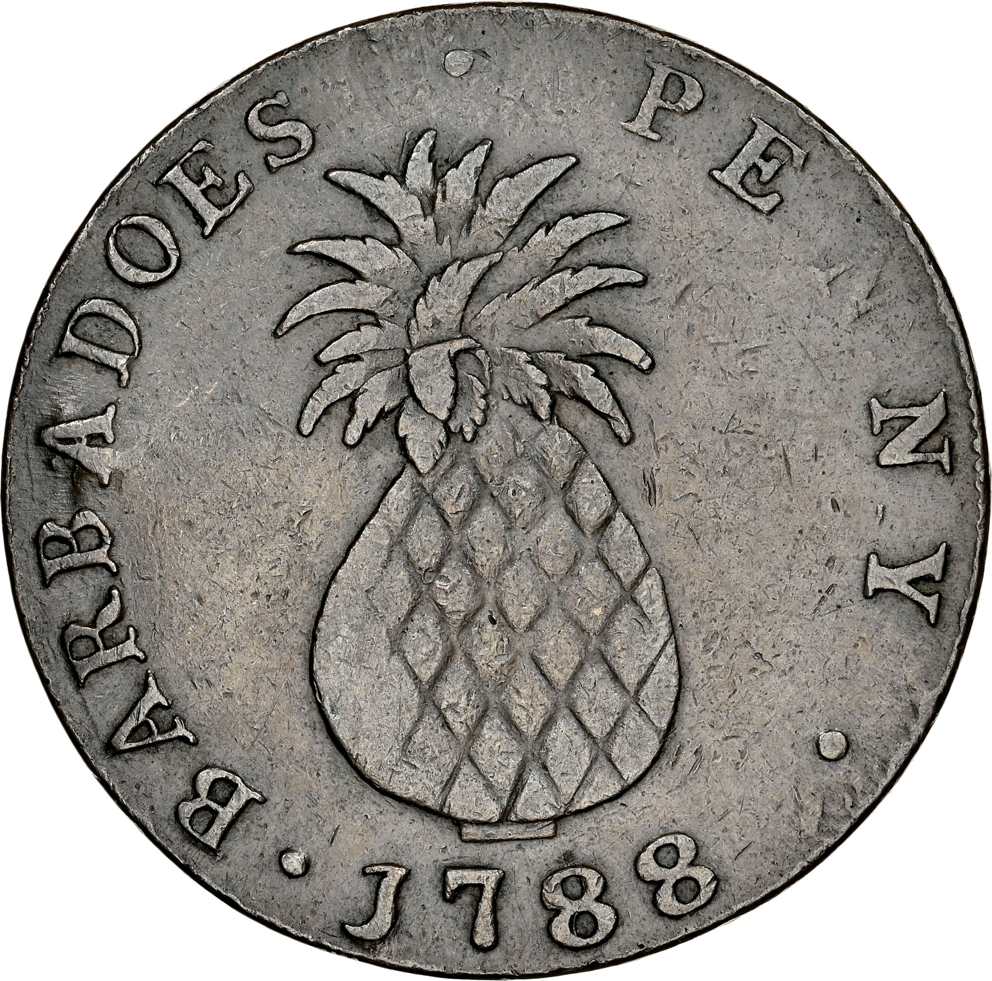 Barbados Penny KM Tn8 Prices & Values | NGC