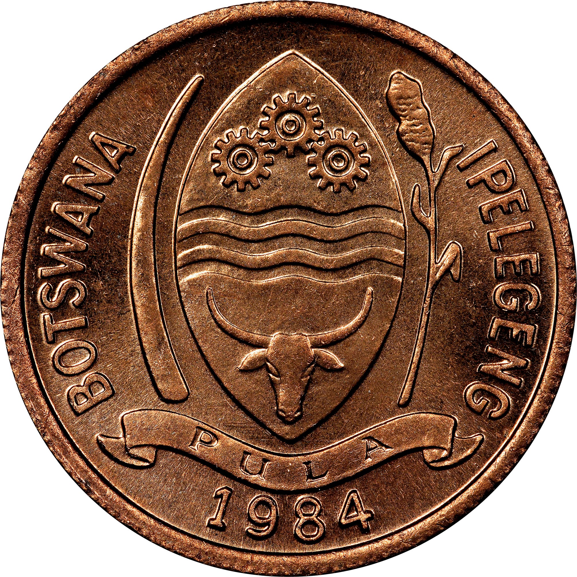 Botswana 5 Thebe KM 4 Prices & Values | NGC