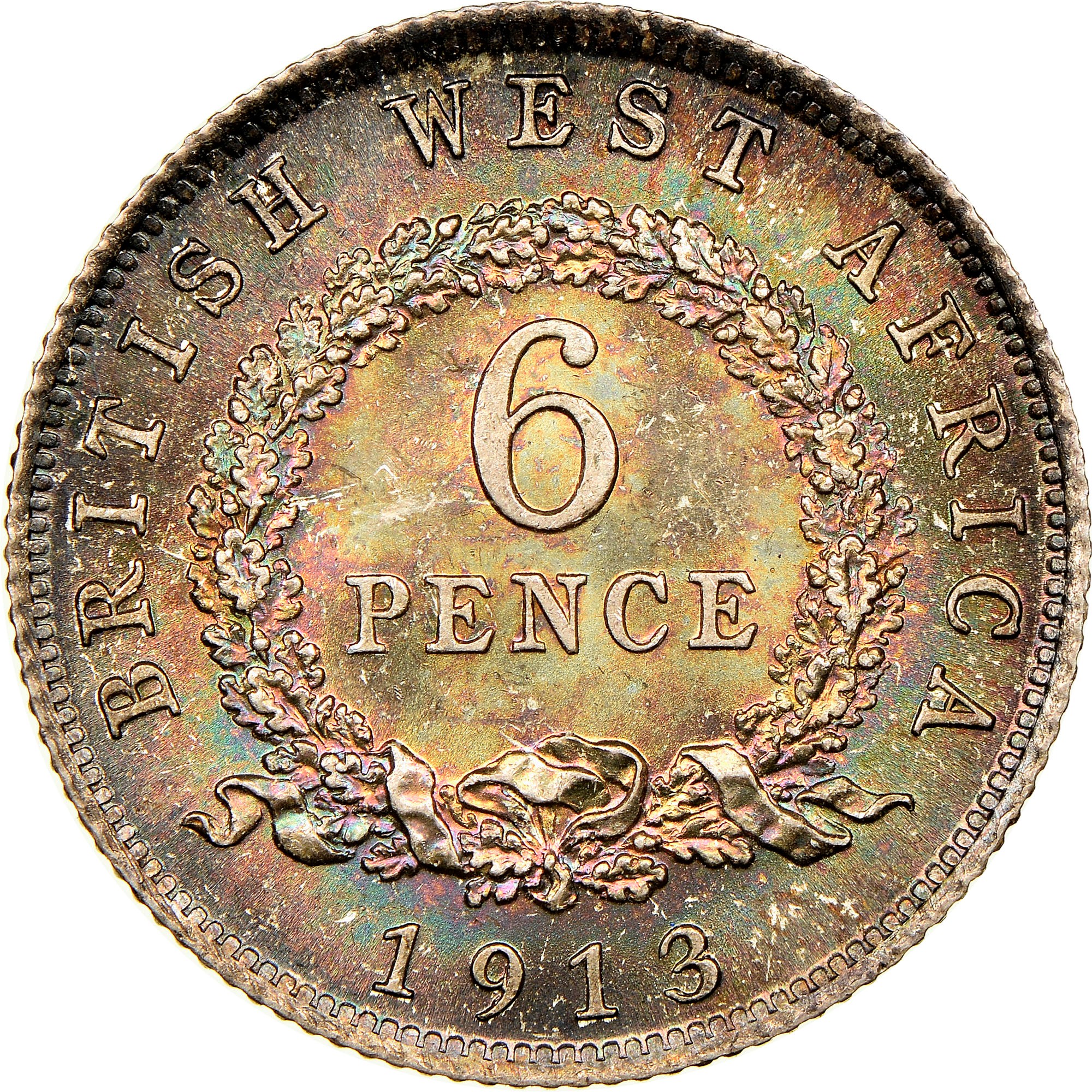 British West Africa 6 Pence KM 11 Prices & Values | NGC