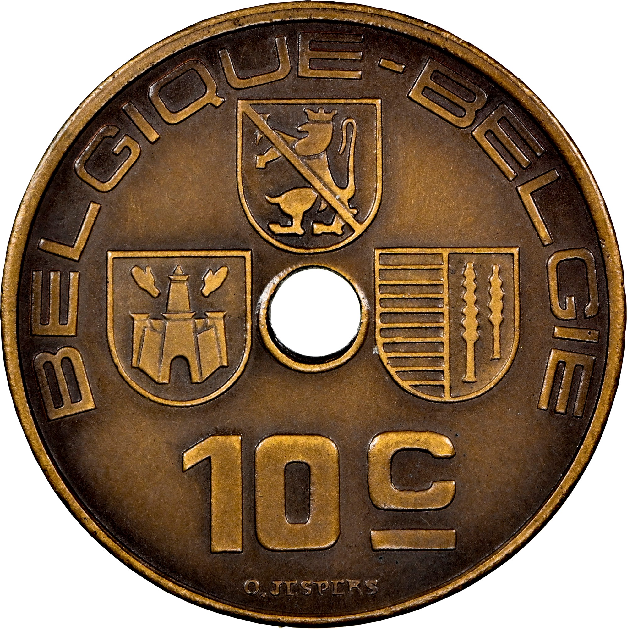 Belgium 10 Centimes KM Pn384 Prices & Values | NGC