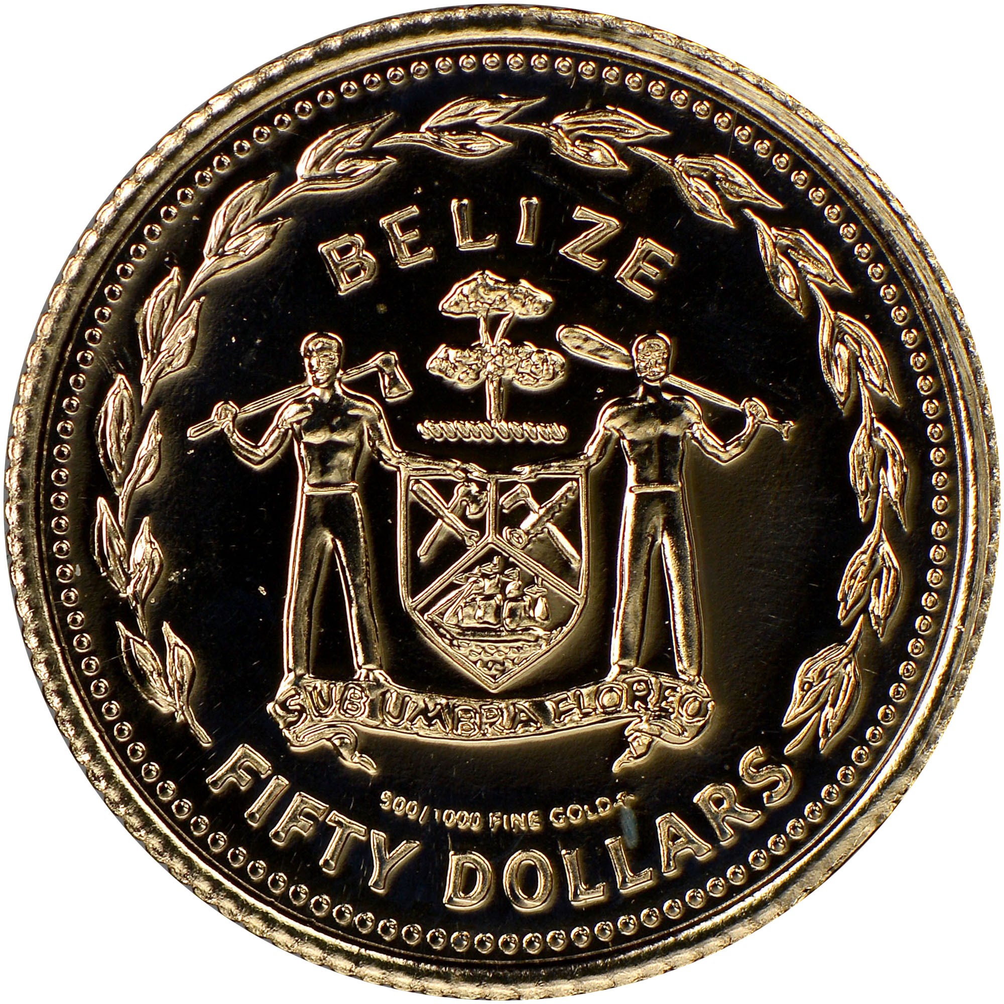 Belize 50 Dollars KM 66 Prices & Values | NGC