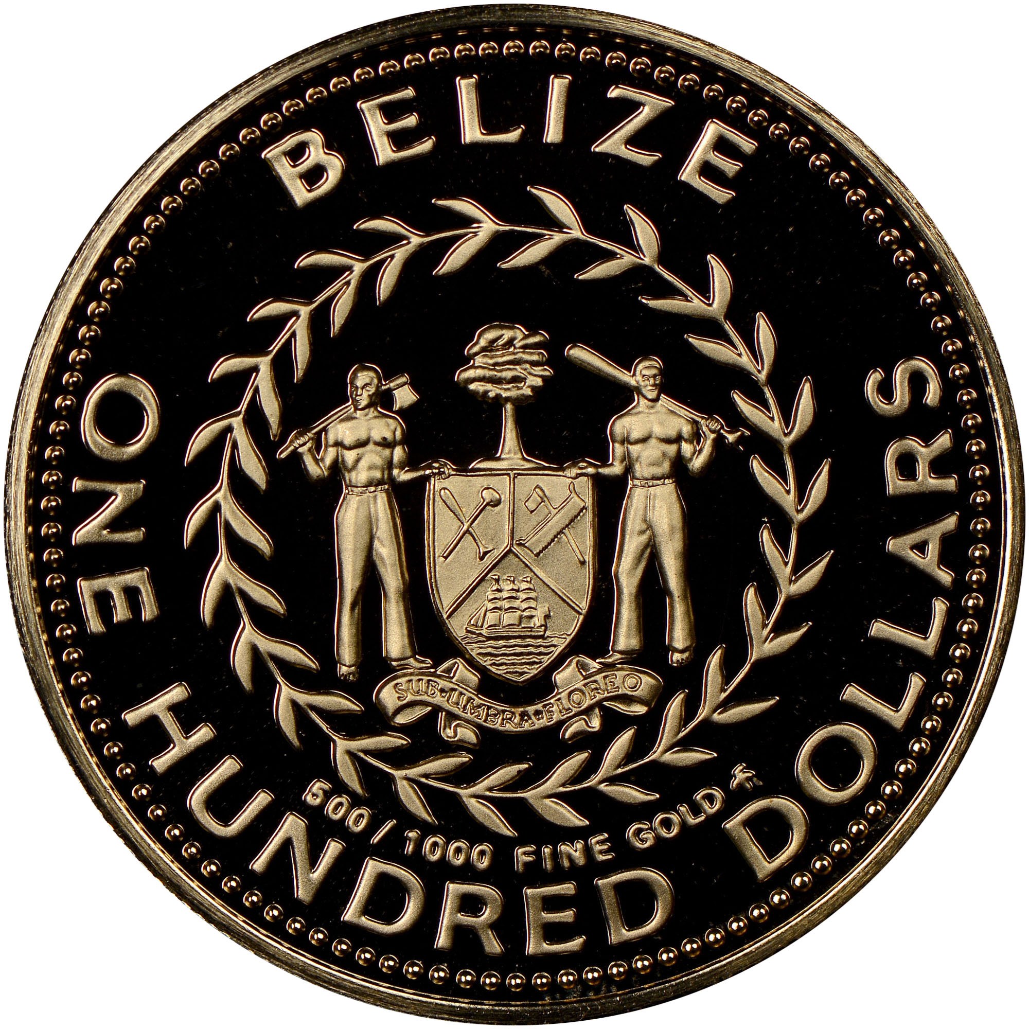 Belize 100 Dollars KM 68 Prices & Values | NGC