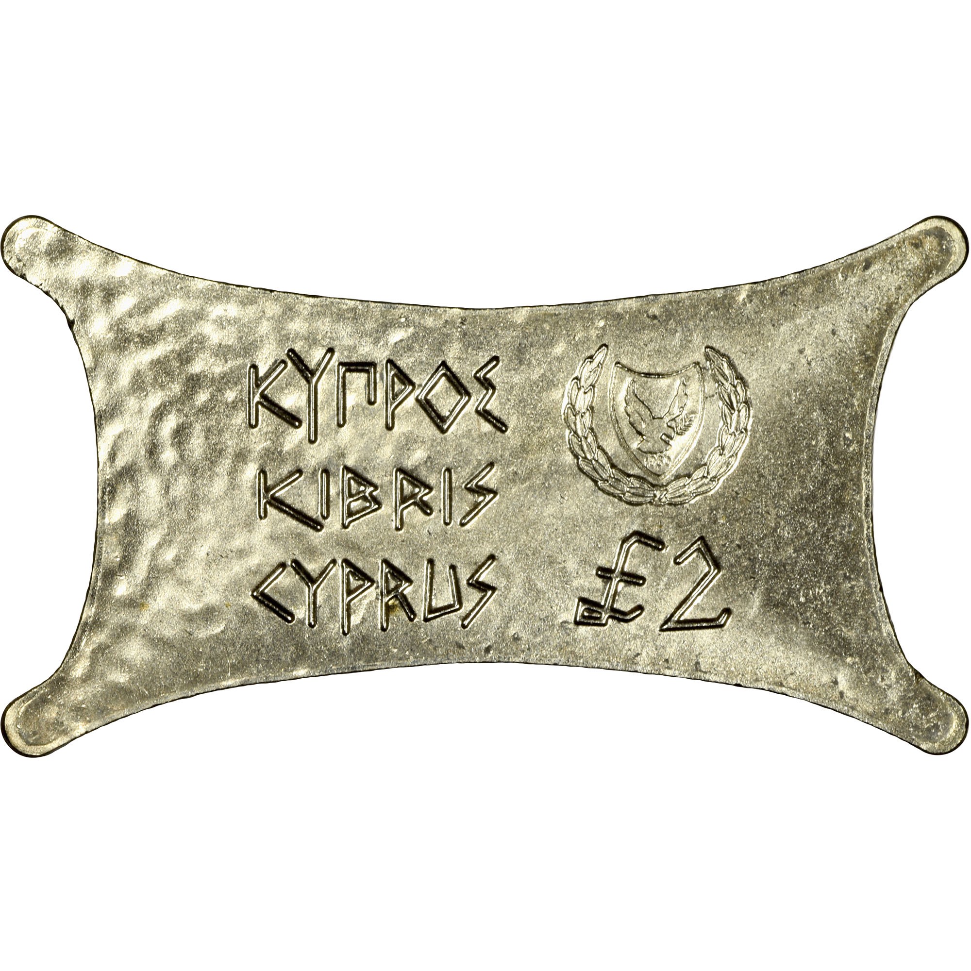 Cyprus 2 Pounds KM 73a Prices & Values | NGC