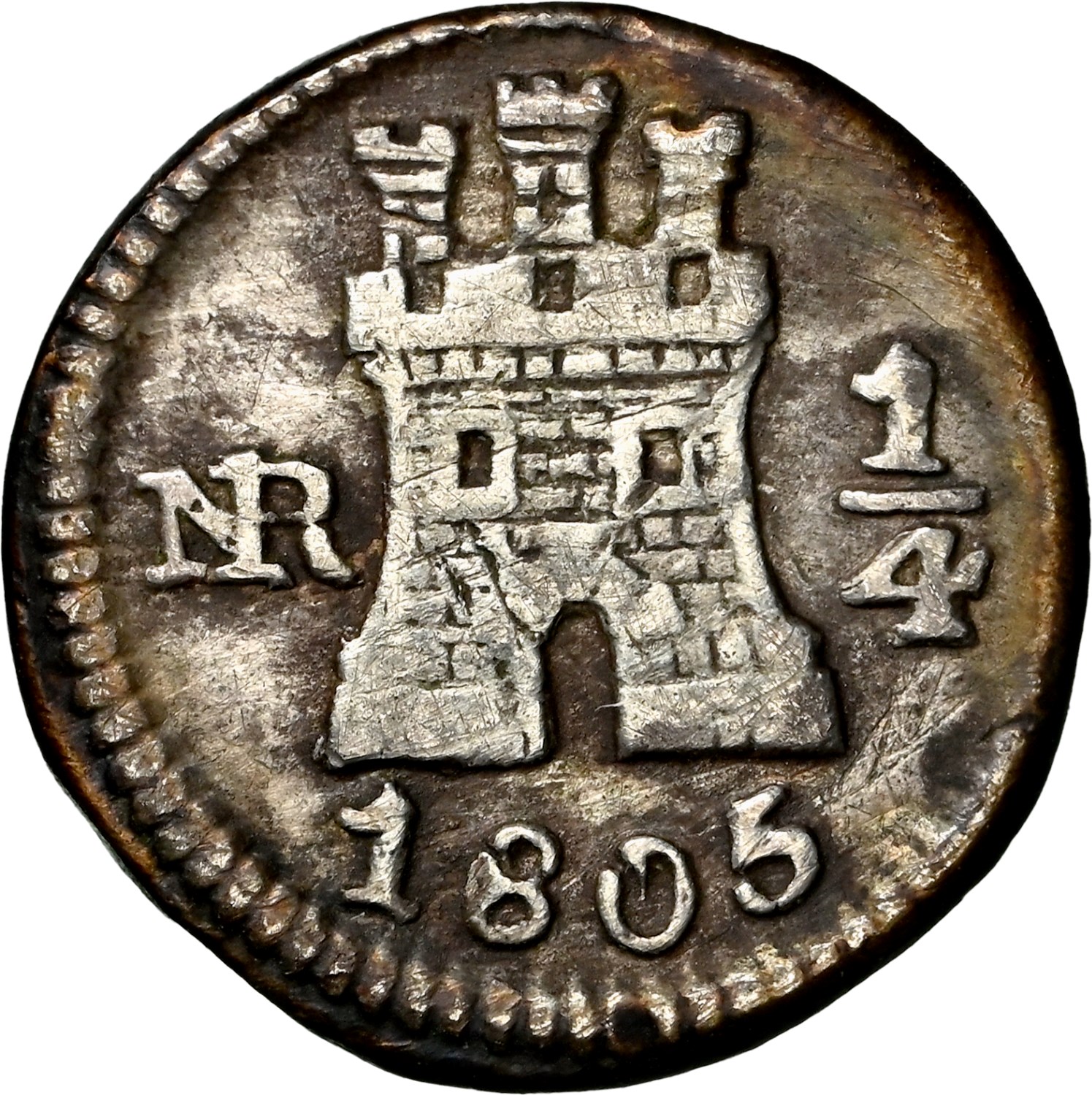 Colombia 1/4 Real KM 63 Prices & Values | NGC
