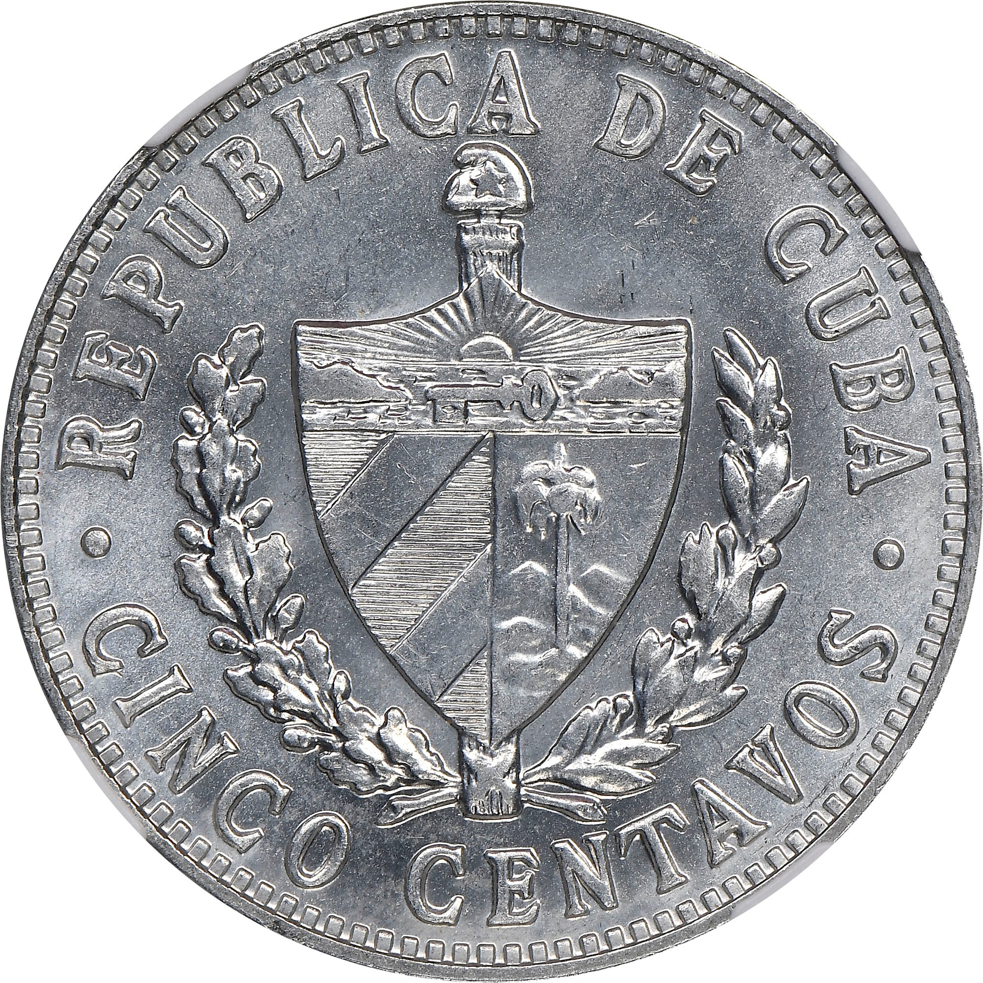 Cuba 5 Centavos KM 34 Prices & Values | NGC