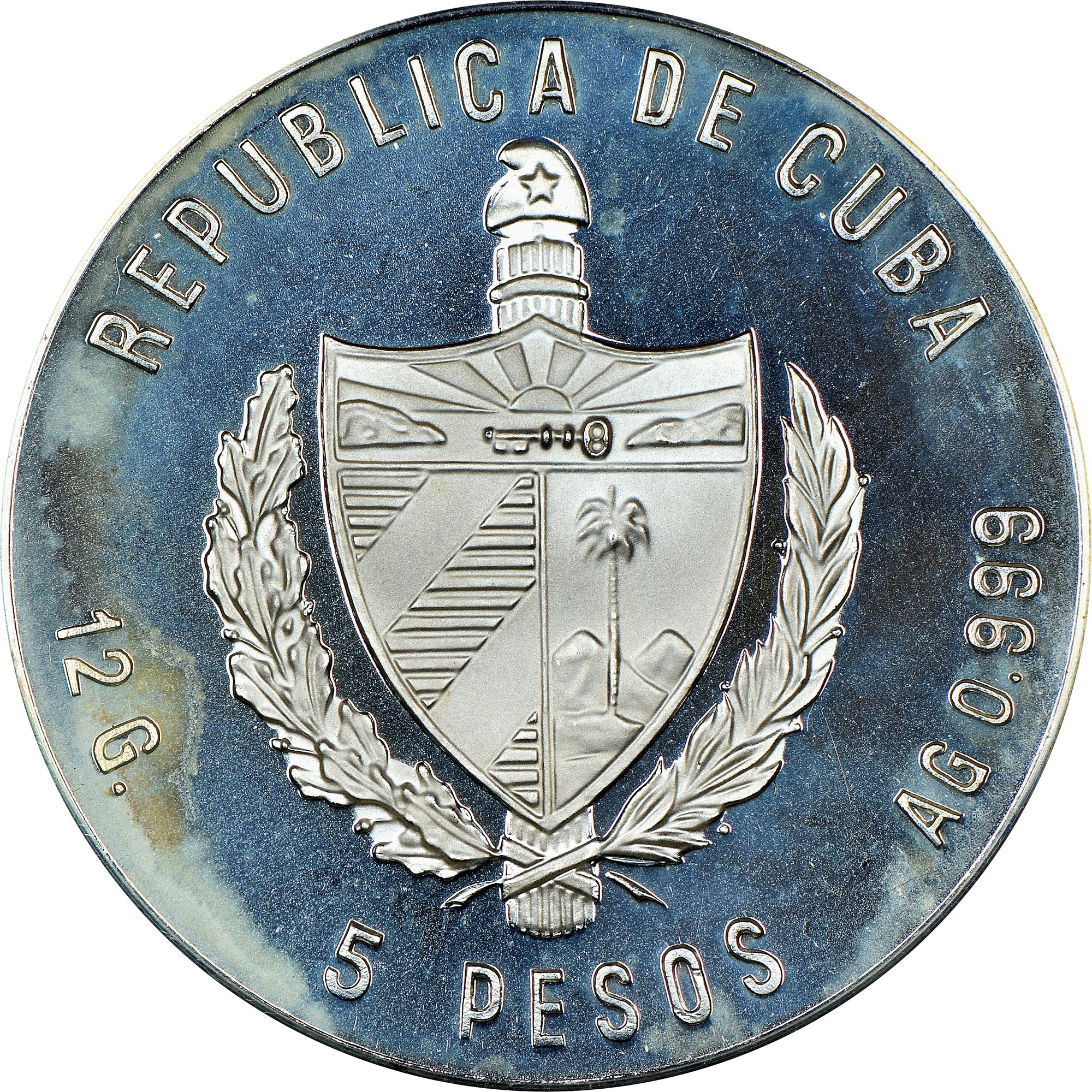 Cuba 5 Pesos KM 97 Prices & Values | NGC