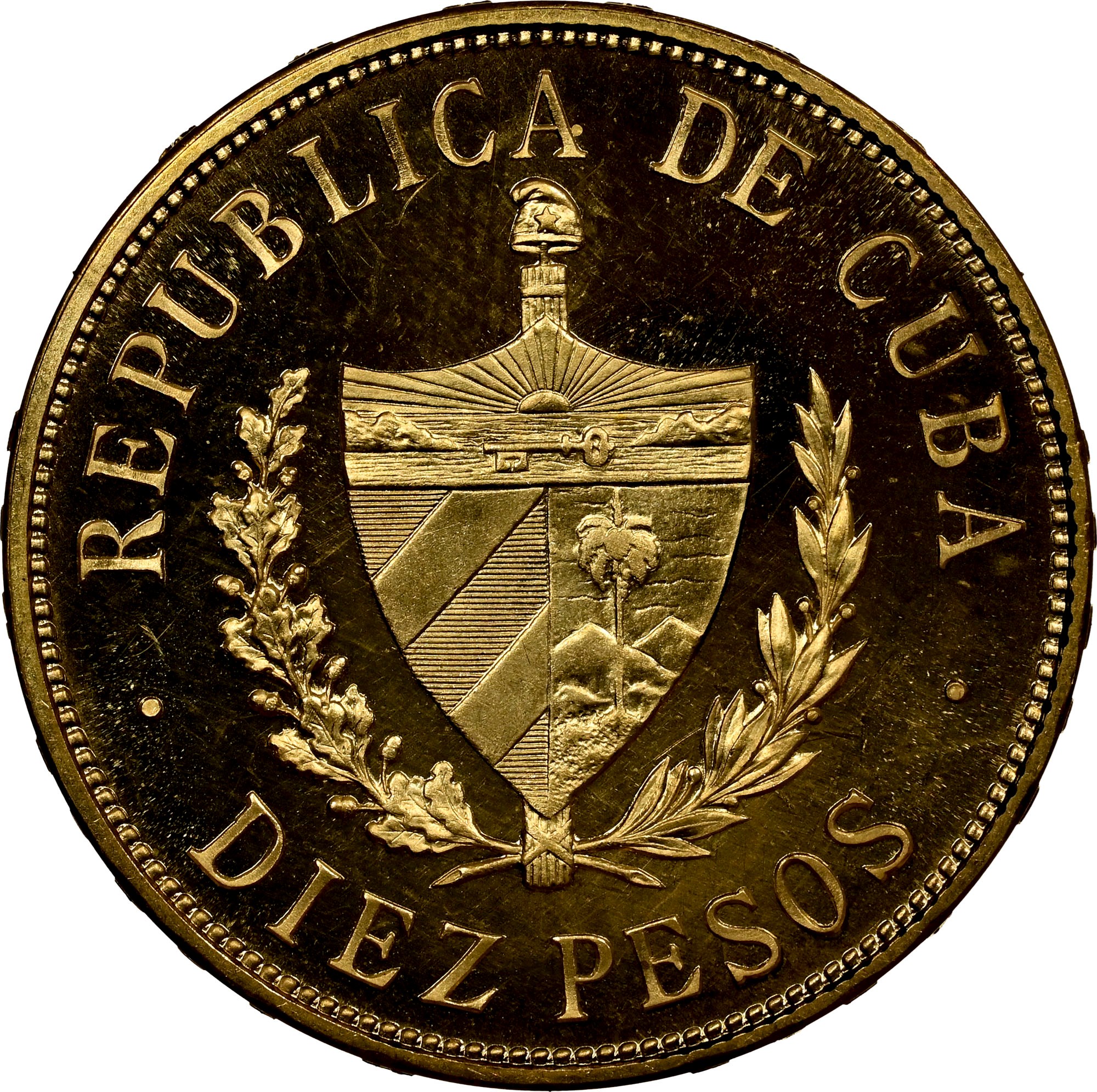Cuba 10 Pesos KM 20 Prices & Values | NGC