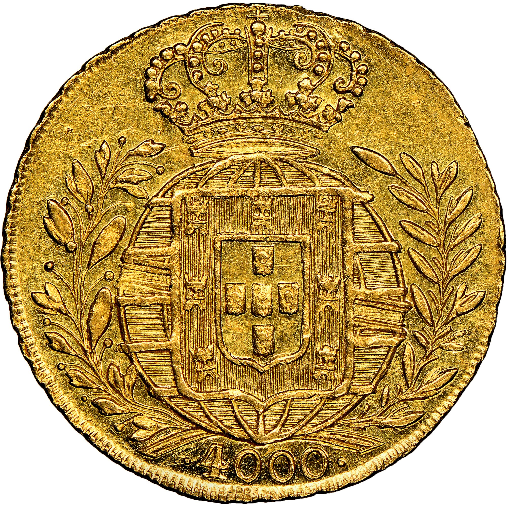 Brazil 4000 Reis KM 327.2 Prices & Values | NGC