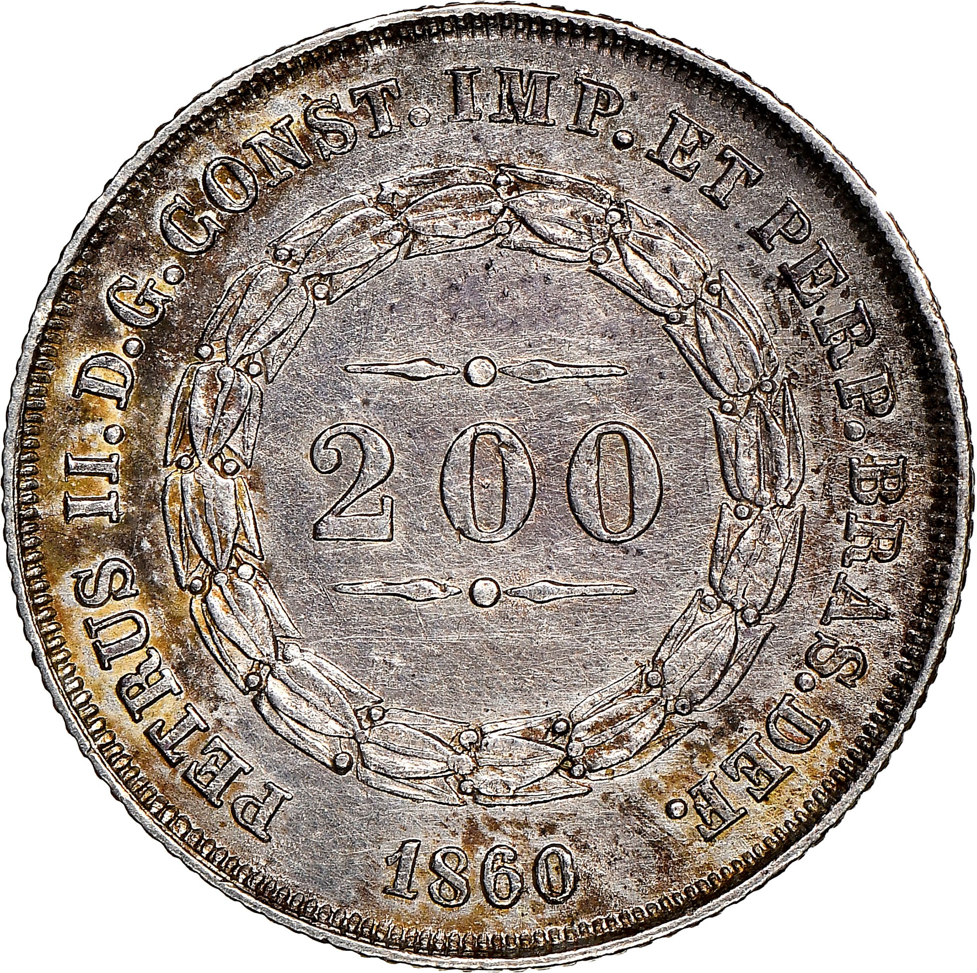 Brazil 200 Reis KM 469 Prices & Values | NGC