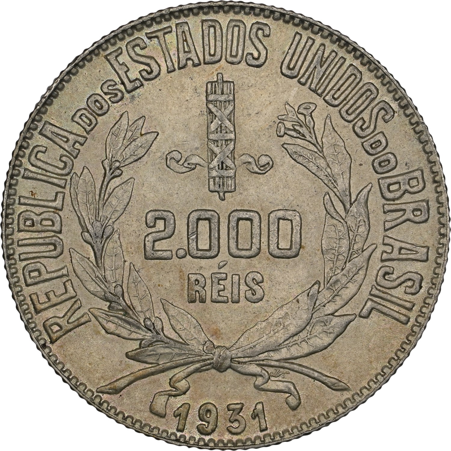 Brazil 2000 Reis KM 526 Prices & Values | NGC