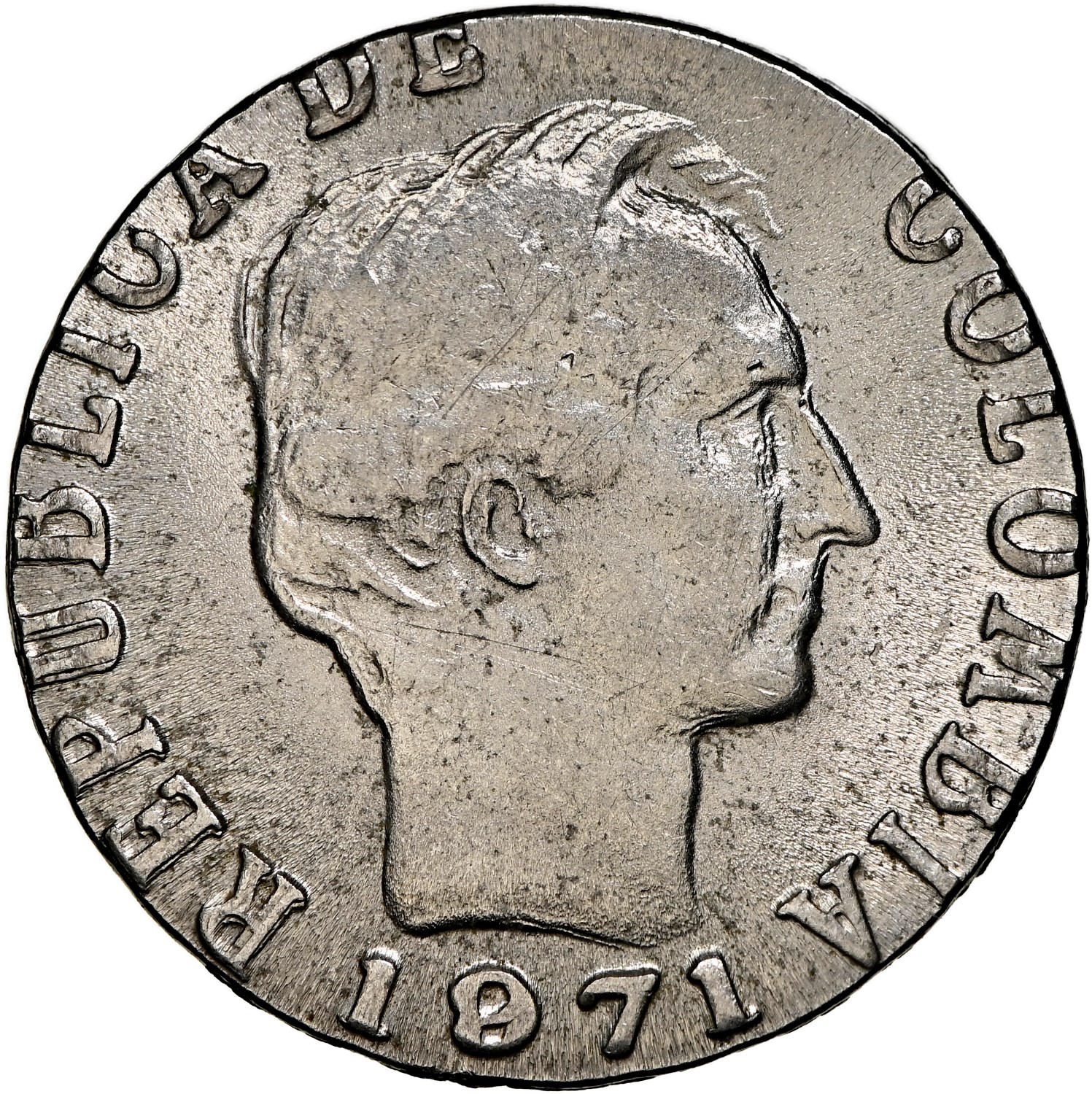 Colombia 20 Centavos KM 246.1 Prices & Values | NGC