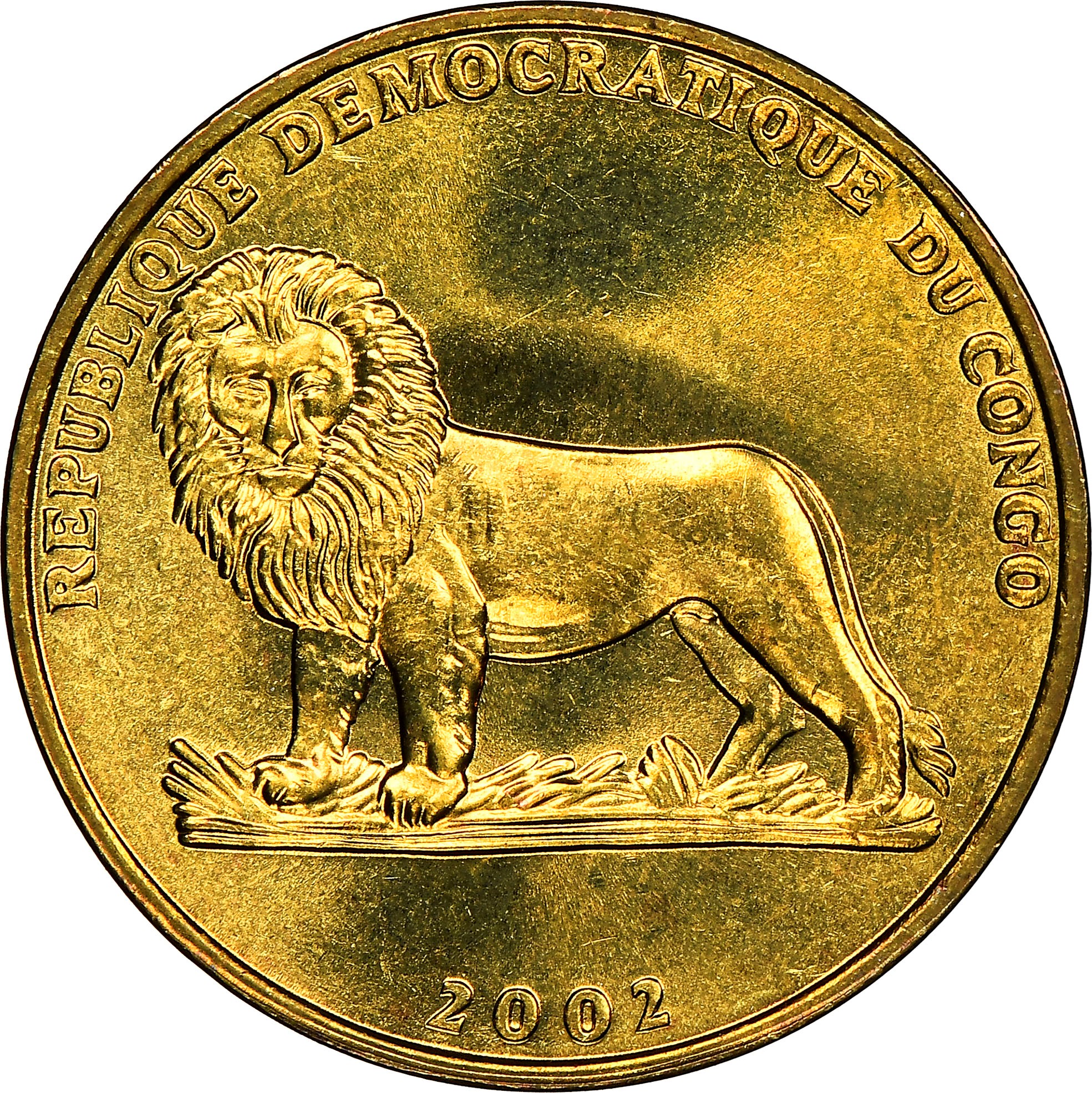 Congo, Democratic Republic Franc KM 81 Prices & Values | NGC