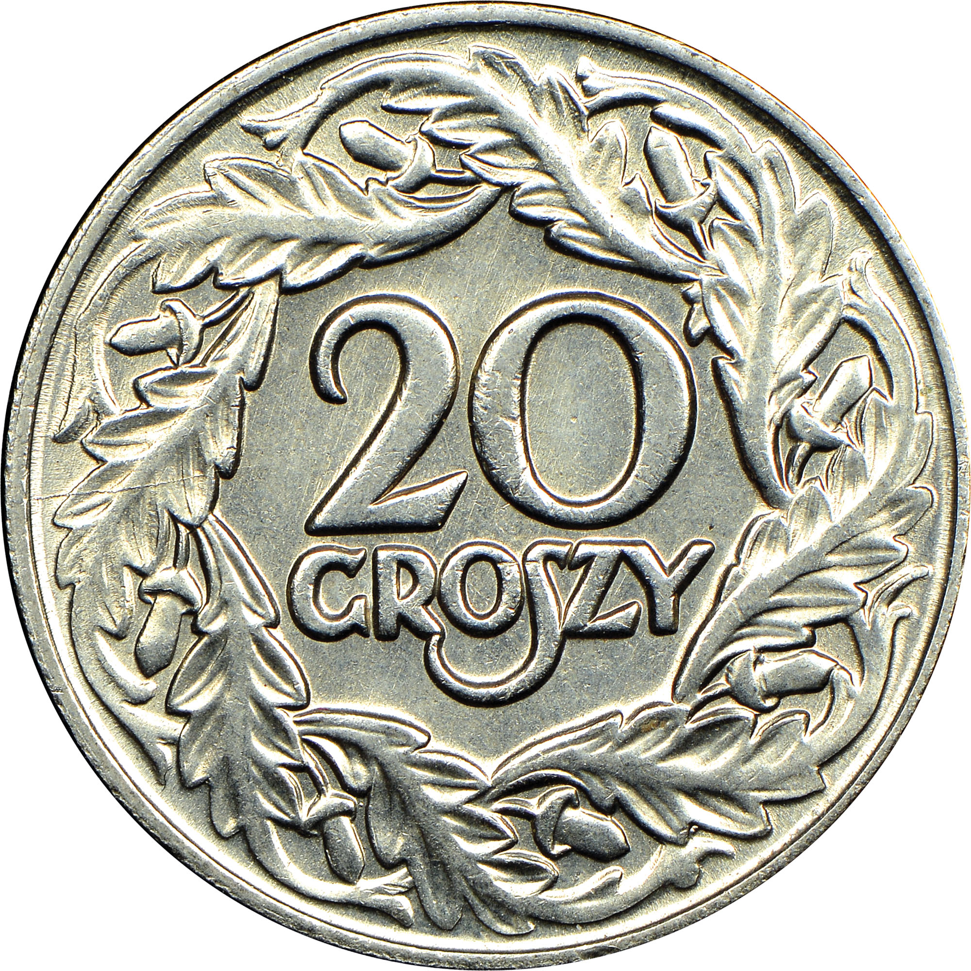 Poland 20 Groszy Y 12 Prices & Values | NGC