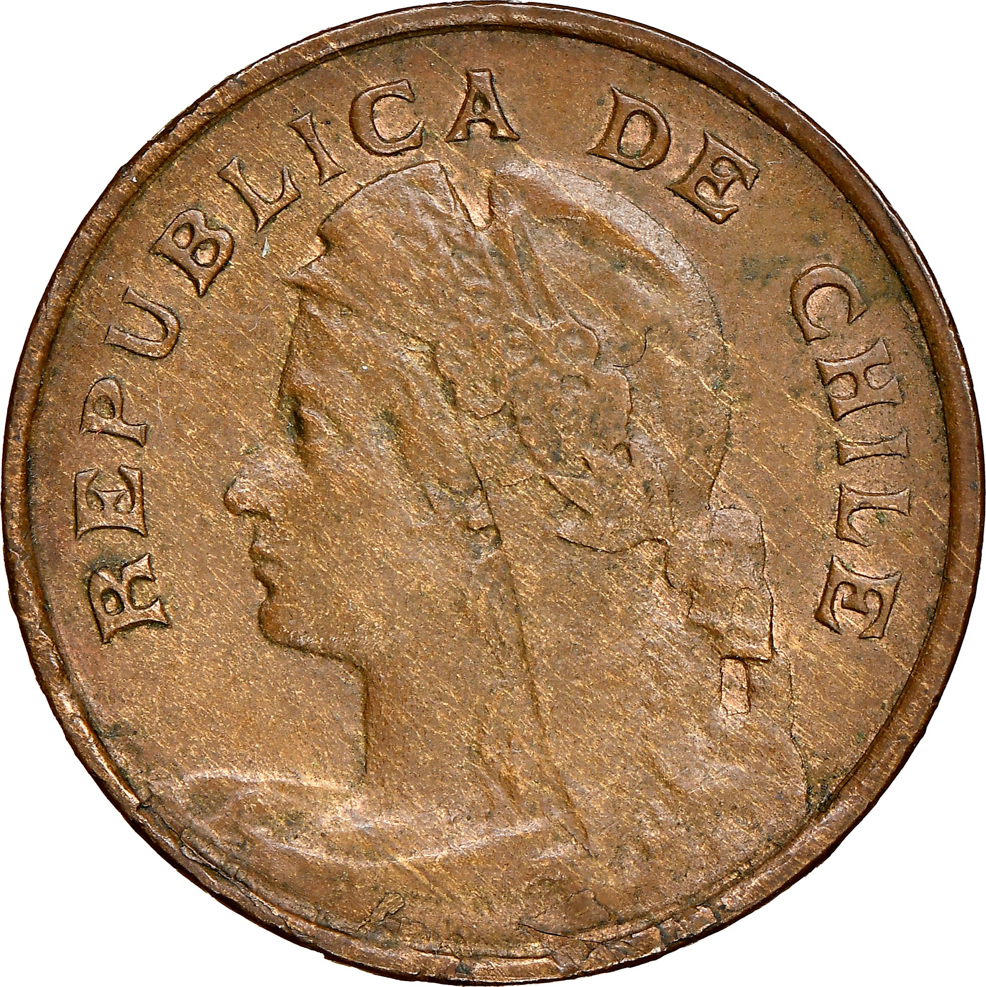 Chile Centavo KM 161.2 Prices & Values | NGC