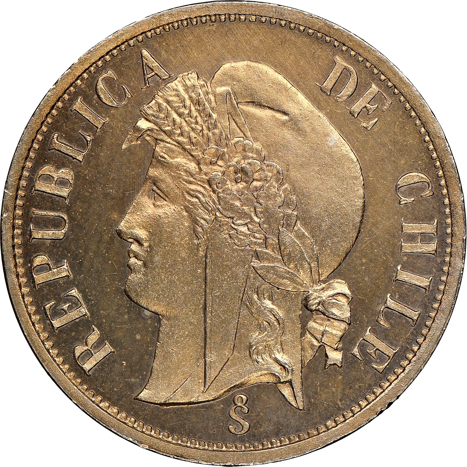 Chile 2 Centavos KM 147 Prices & Values | NGC