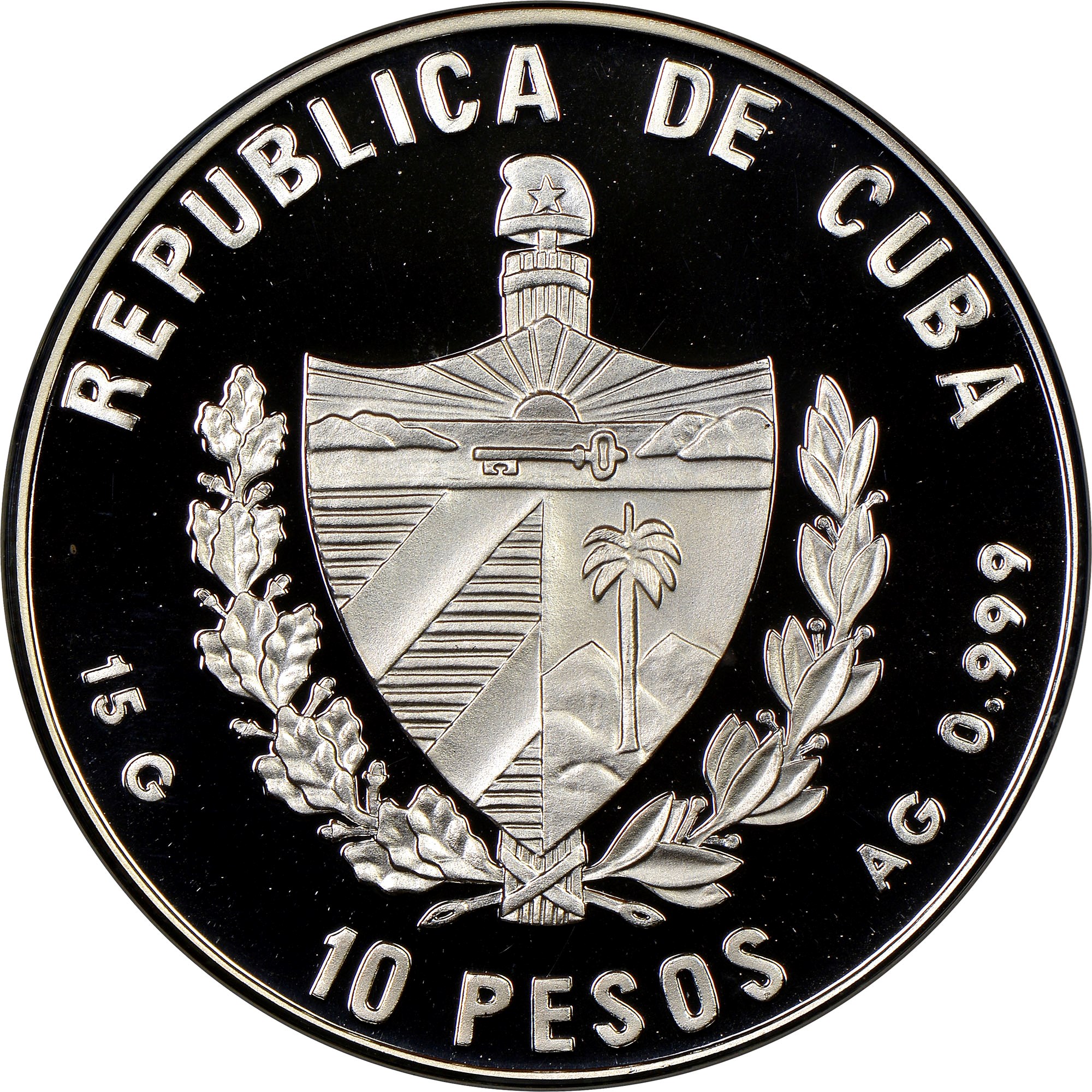 Cuba 10 Pesos KM 770 Prices & Values | NGC