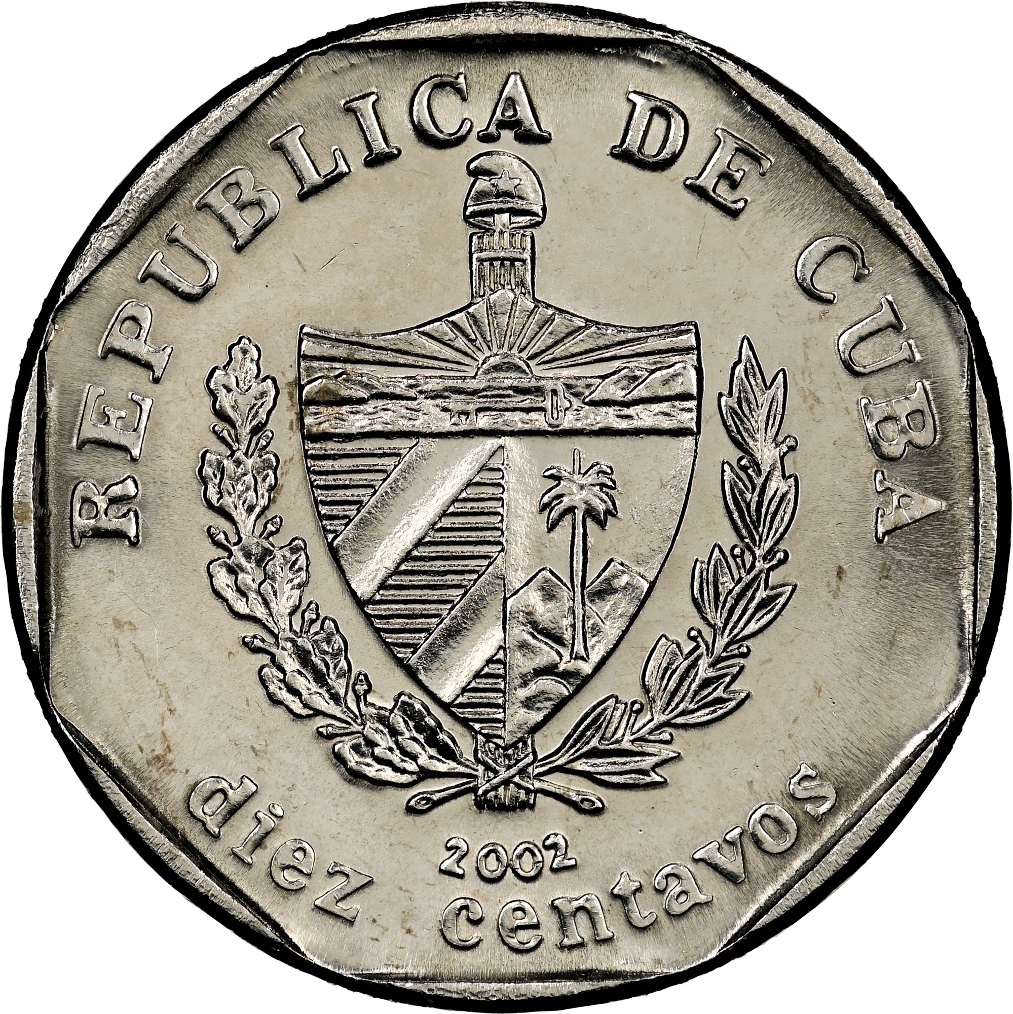 Cuba 10 Centavos KM 576.2 Prices & Values | NGC