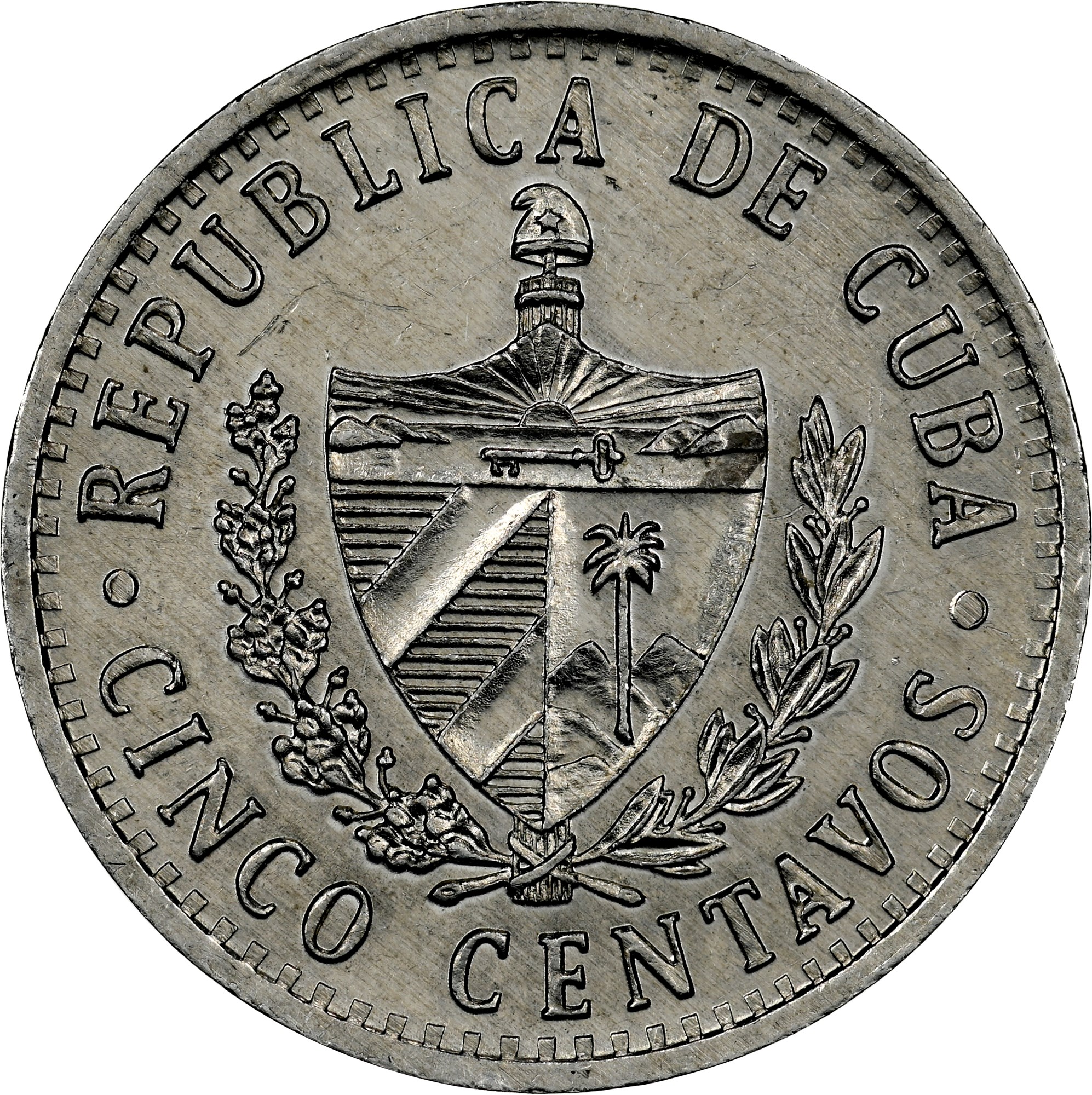 Cuba 5 Centavos KM 34 Prices & Values | NGC