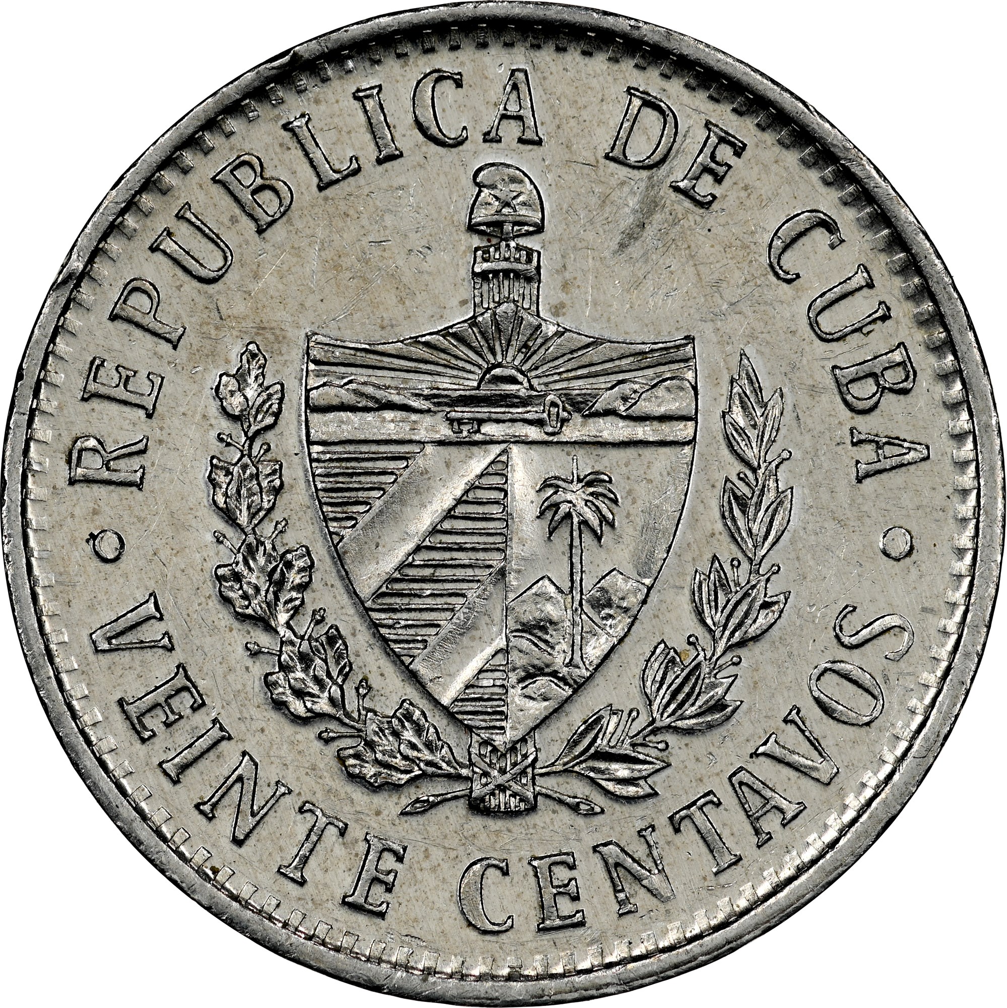 Cuba 20 Centavos KM 35.1 Prices & Values | NGC