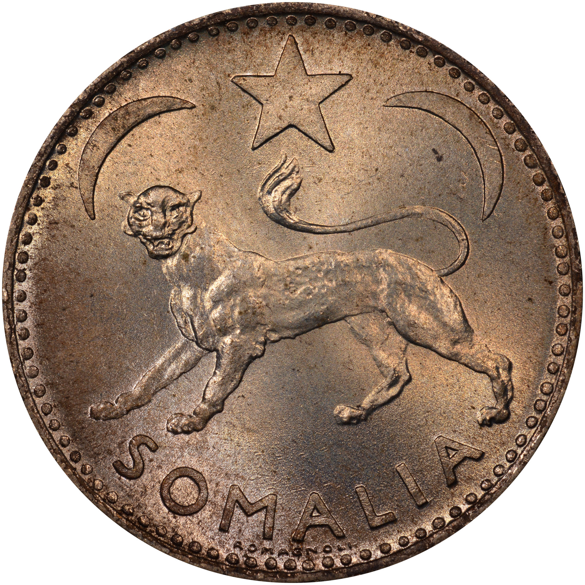 Somalia 50 Centesimi KM 4 Prices & Values | NGC