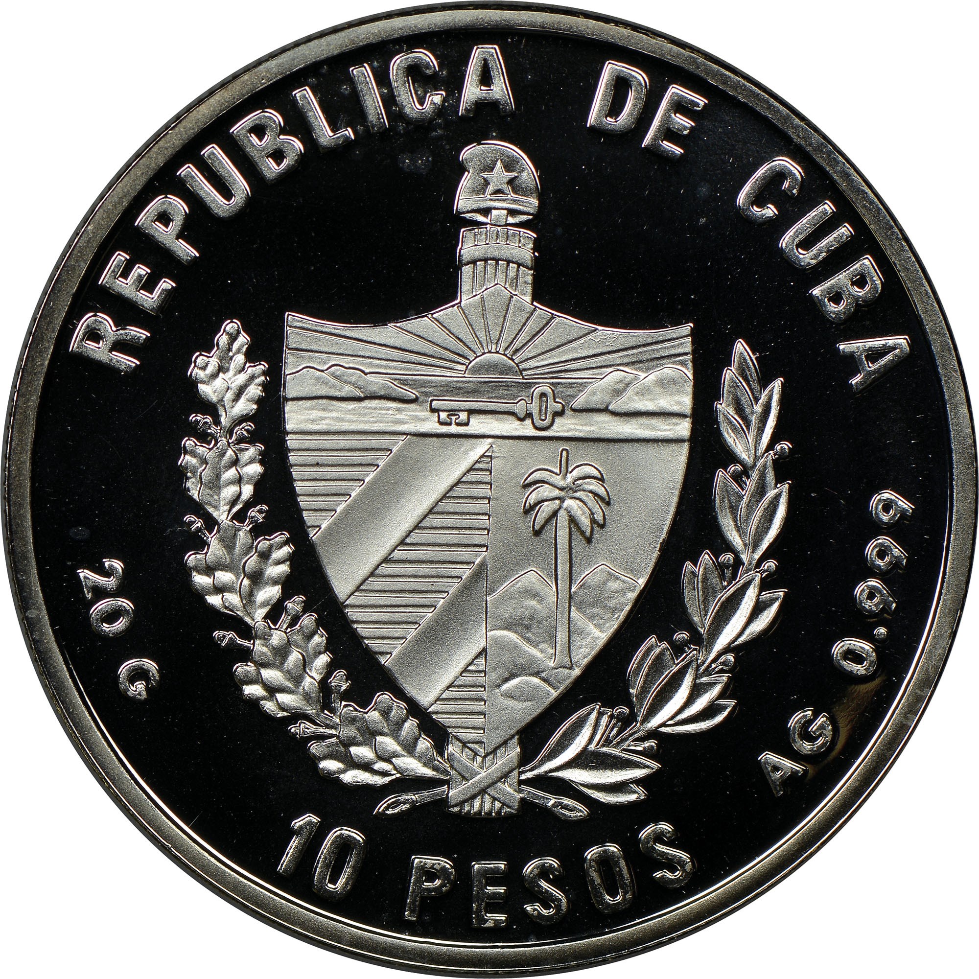 Cuba 10 Pesos KM 886 Prices & Values | NGC