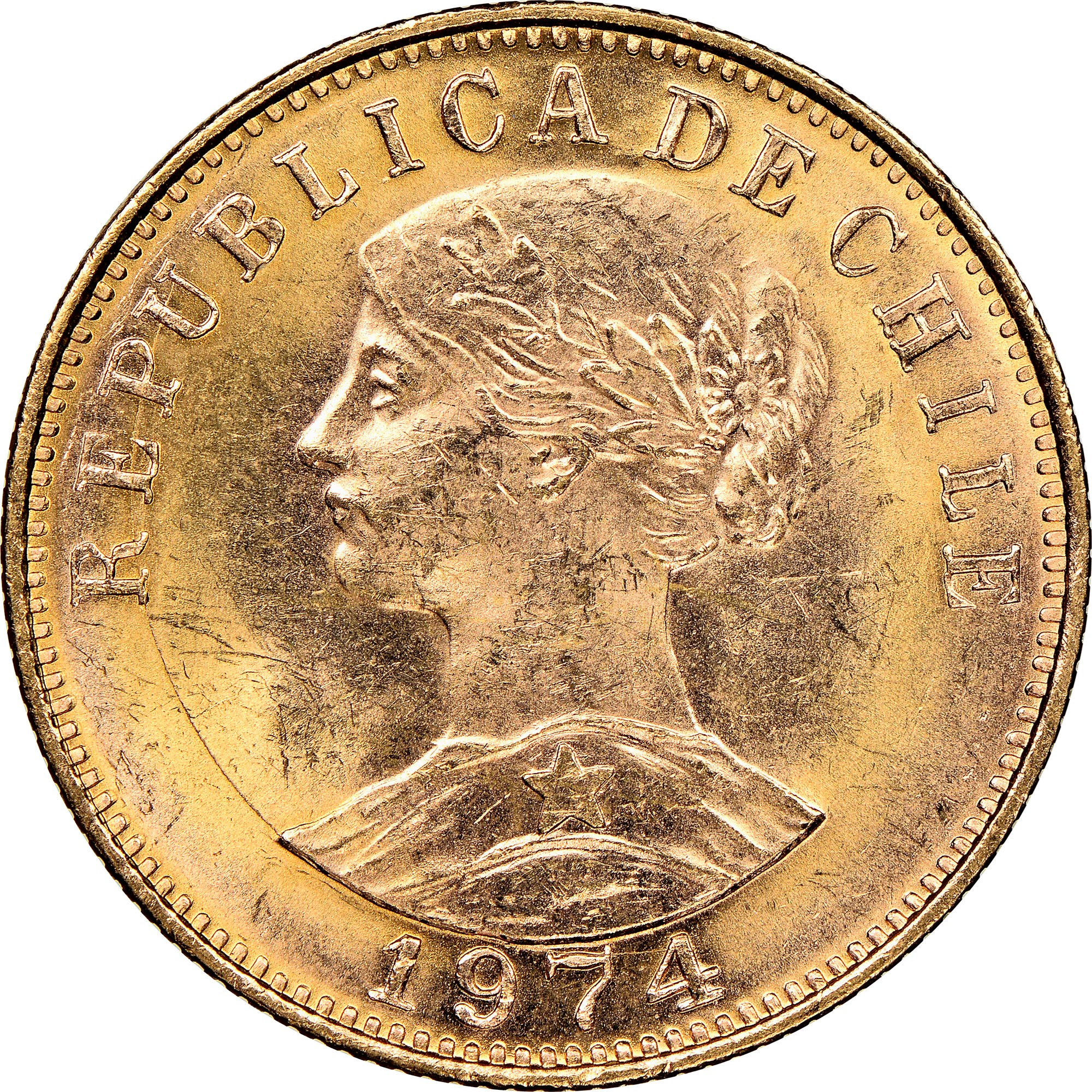 Chile 50 Pesos KM 169 Prices & Values | NGC