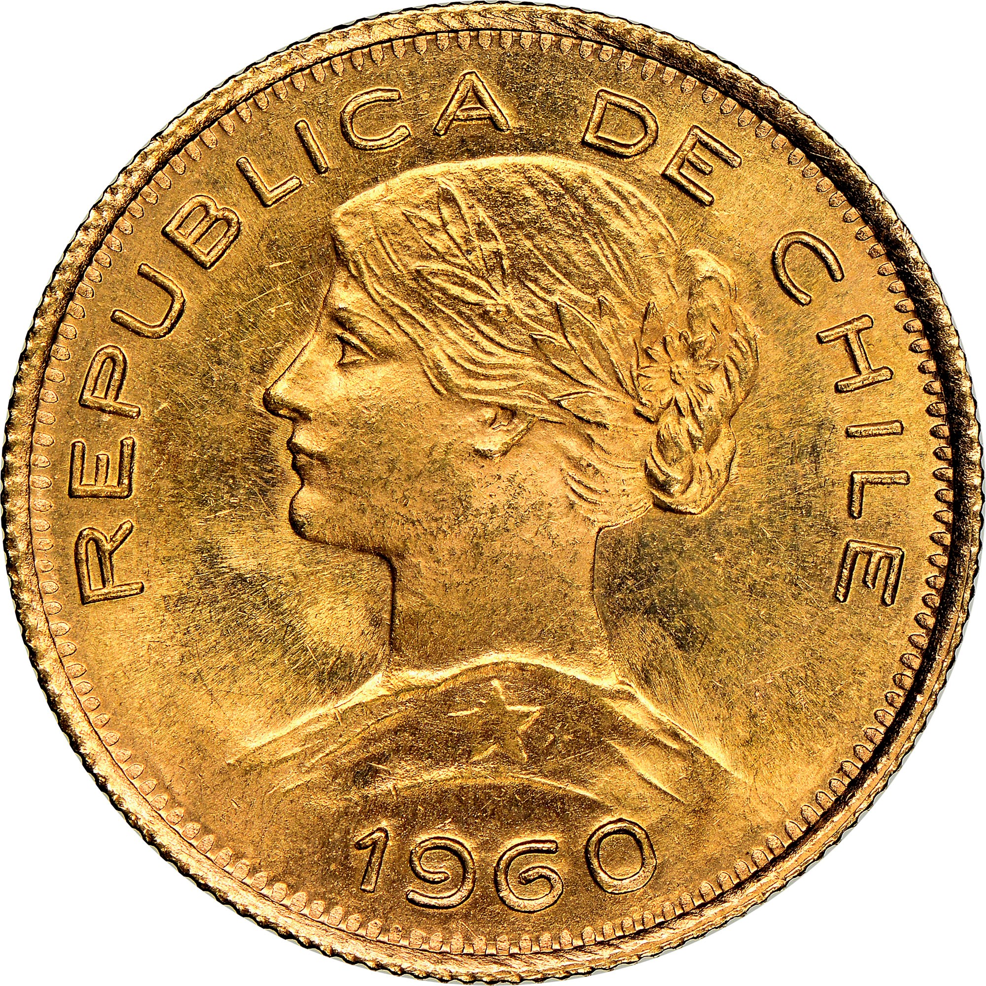Chile 100 Pesos KM 175 Prices Values NGC Chile 100 Pesos KM 175 Prices Values NGC