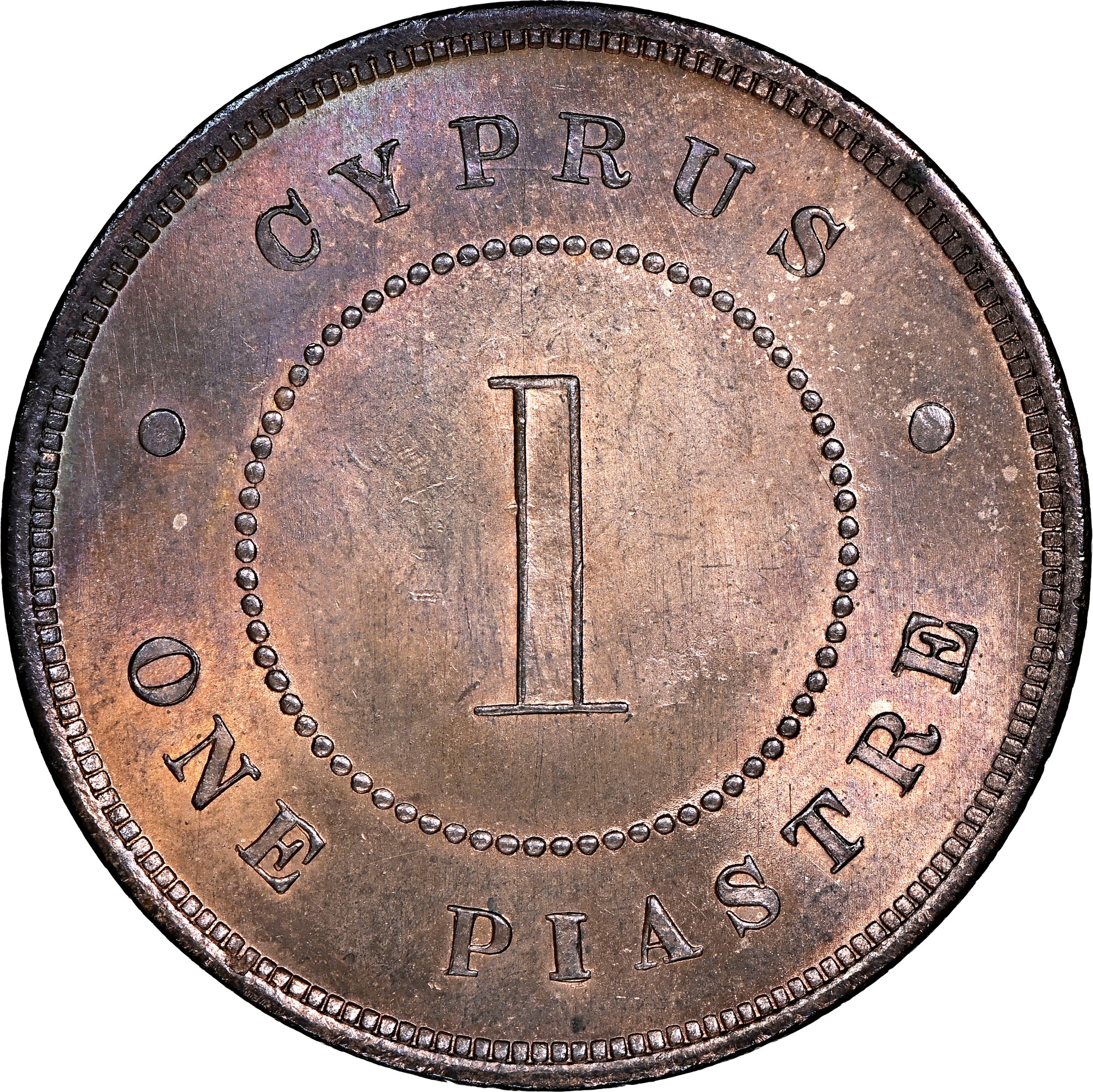 Cyprus Piastre KM 3.1 Prices & Values | NGC