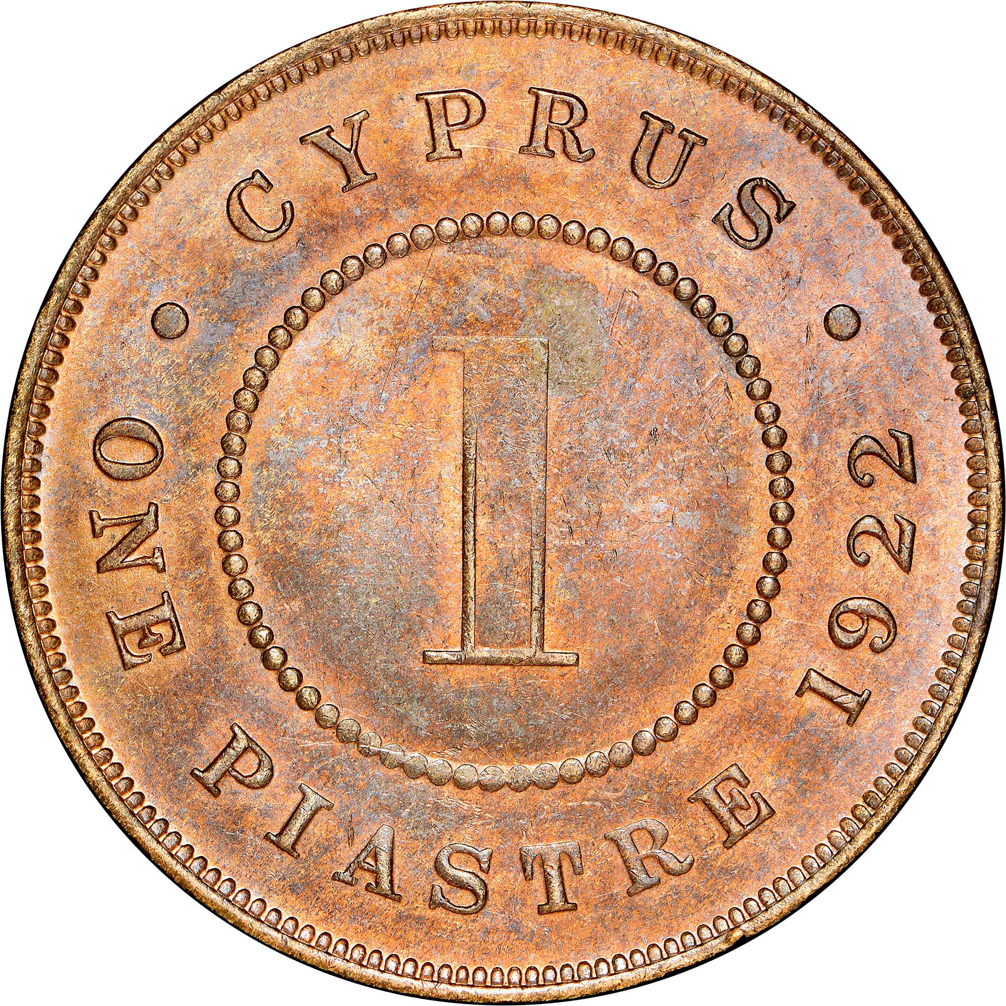 Cyprus Piastre KM 18 Prices & Values | NGC