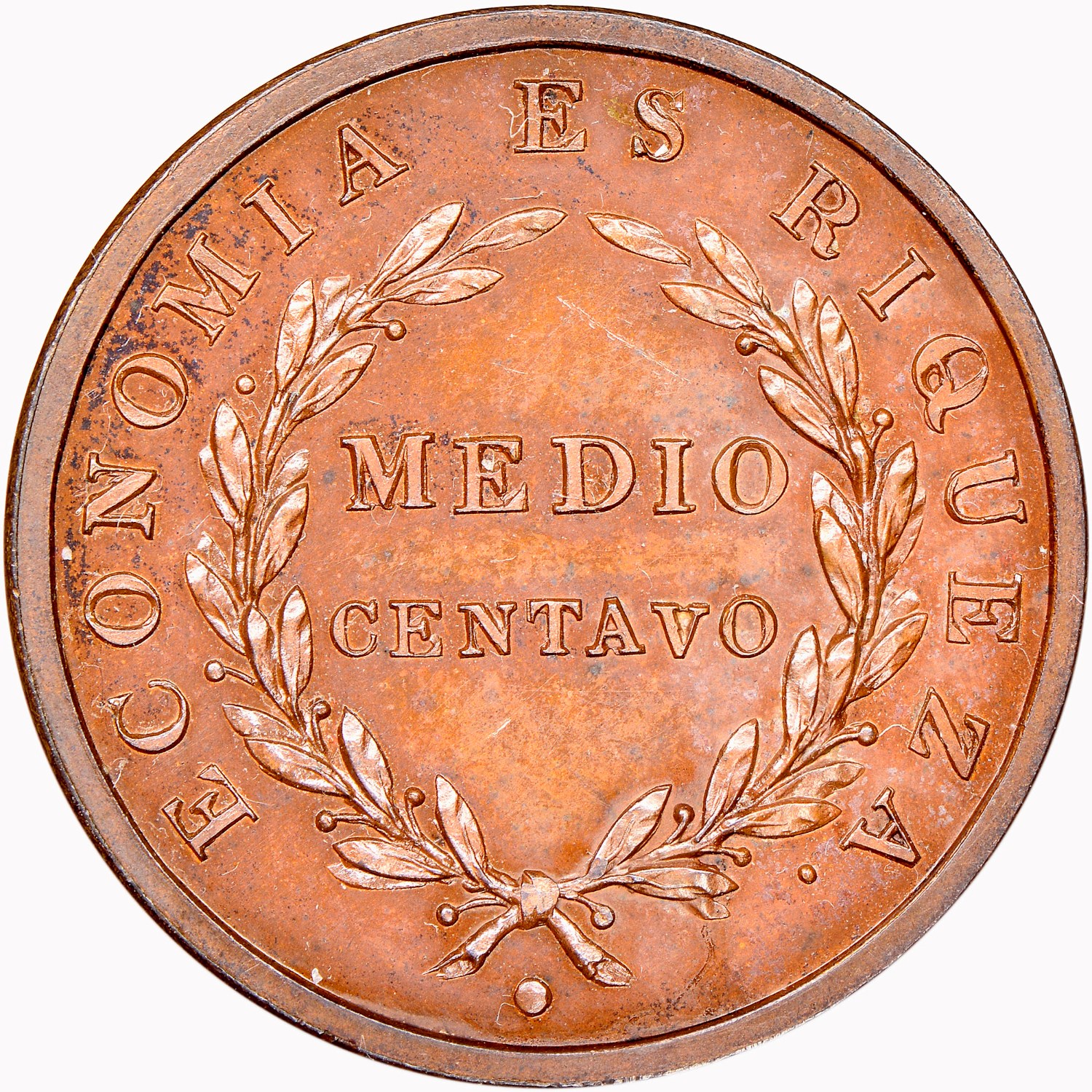 Chile 1/2 Centavo KM 114.2 Prices & Values | NGC