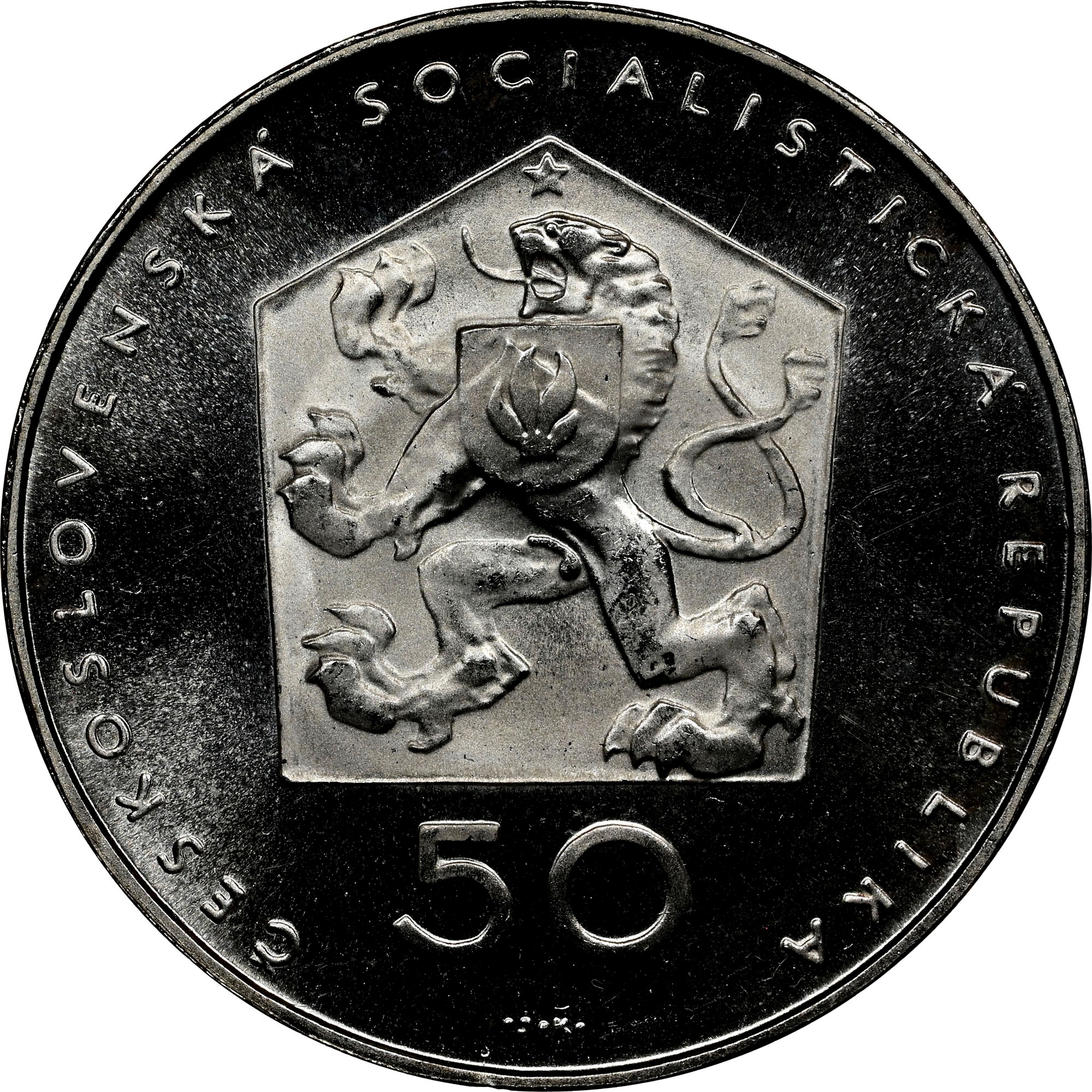 Czechoslovakia 50 Korun KM 71 Prices & Values | NGC