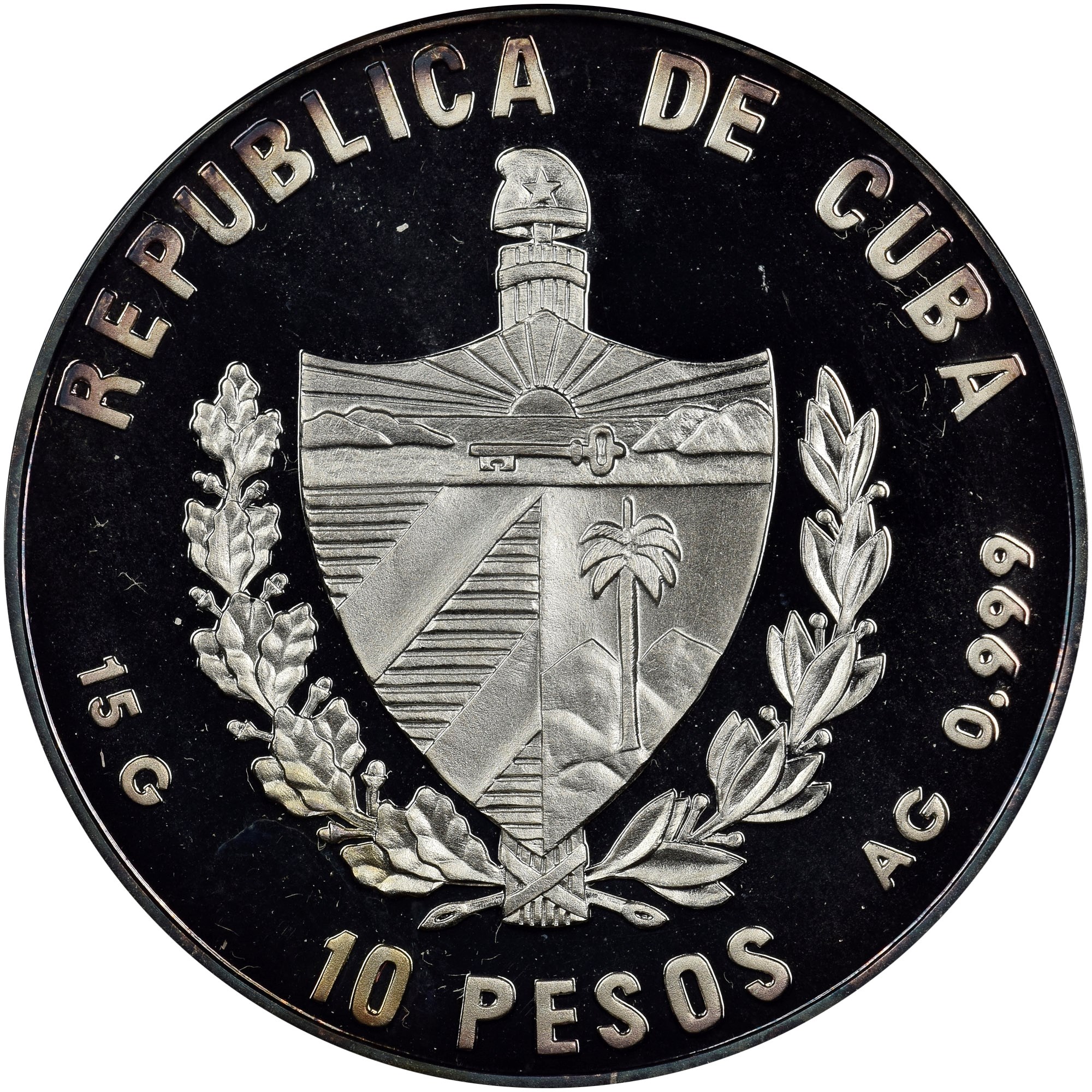 Cuba 10 Pesos KM 773 Prices & Values | NGC