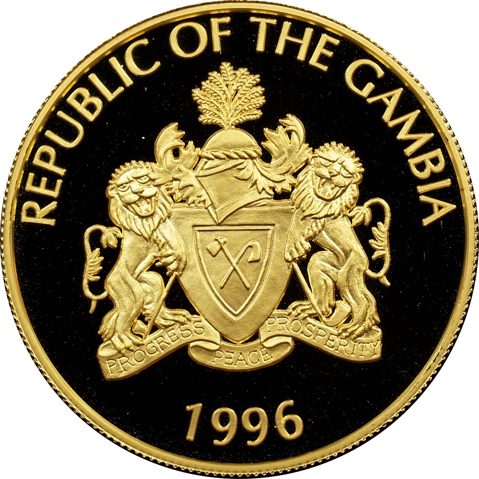 Gambia, The 200 Dalasis KM 48 Prices & Values | NGC
