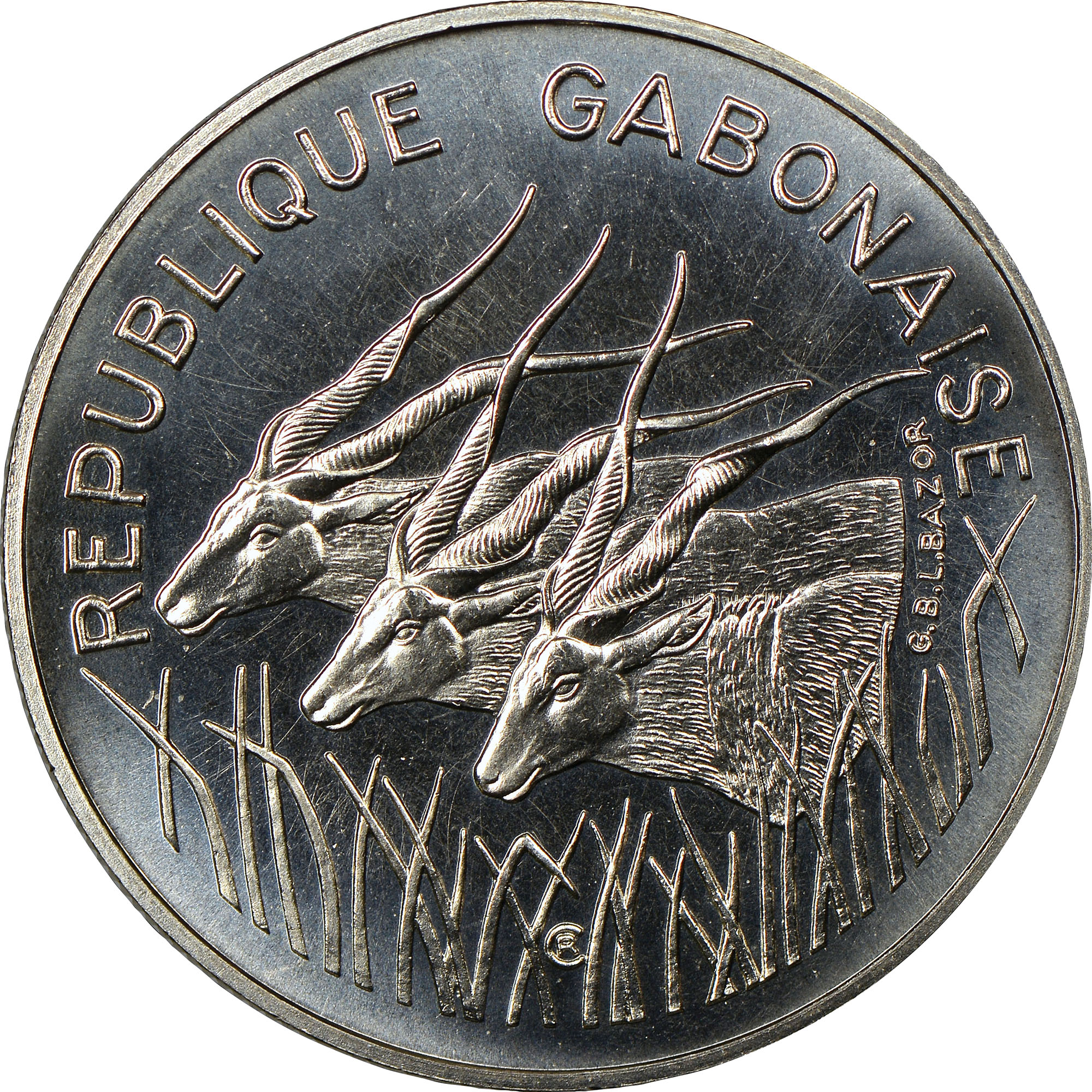 Gabon 100 Francs KM E6 Prices & Values | NGC