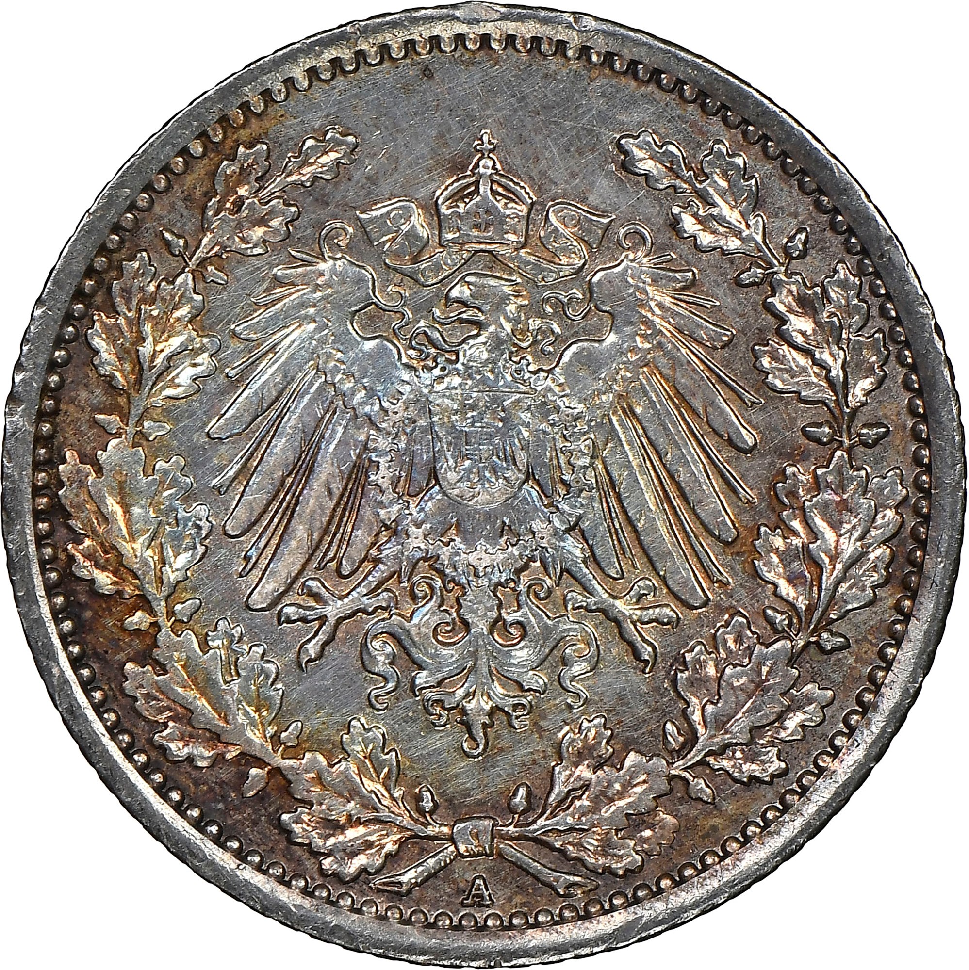 Germany - Empire 1/2 Mark KM 17 Prices & Values | NGC