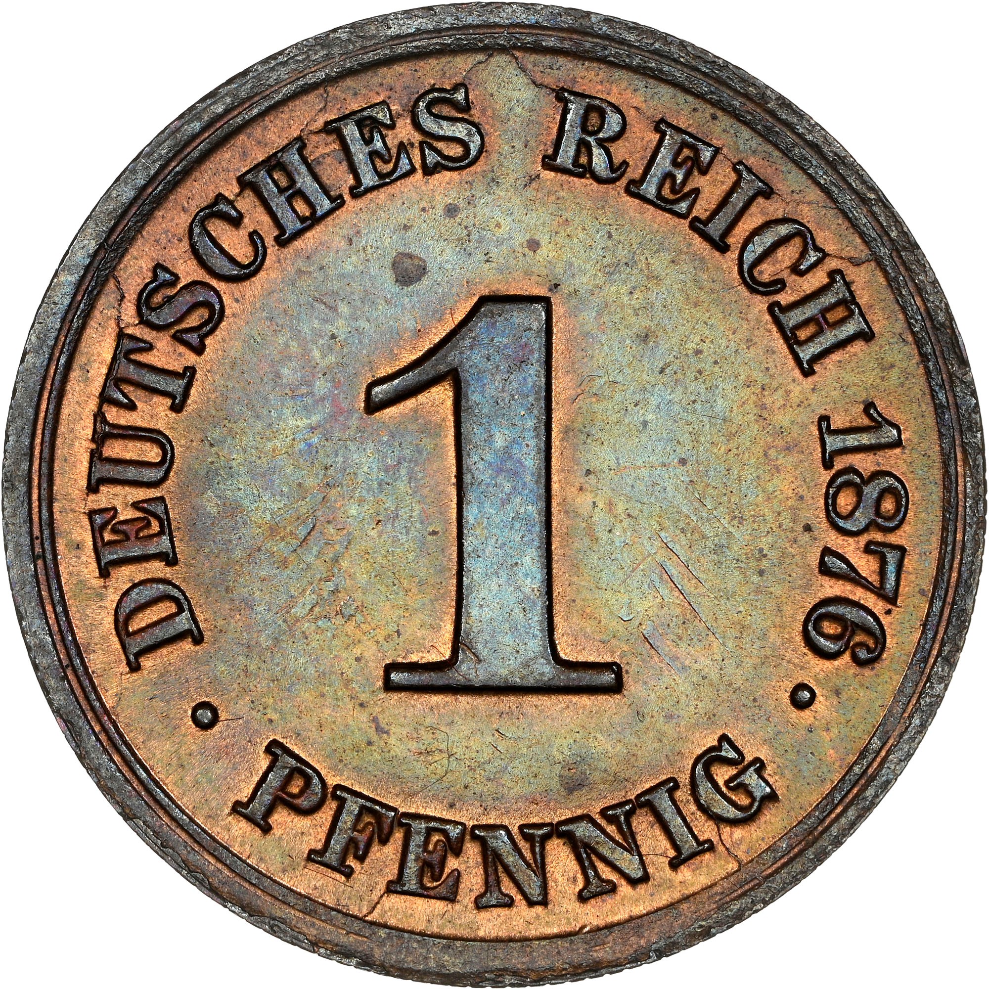 Germany - Empire Pfennig KM 1 Prices & Values | NGC
