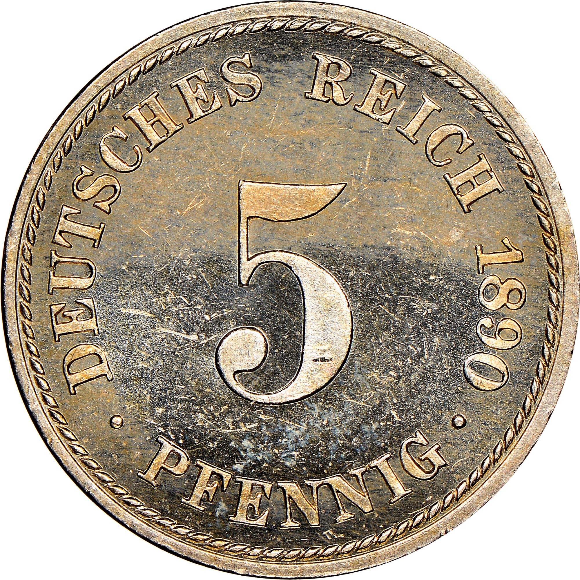 Germany - Empire 5 Pfennig KM 11 Prices & Values | NGC