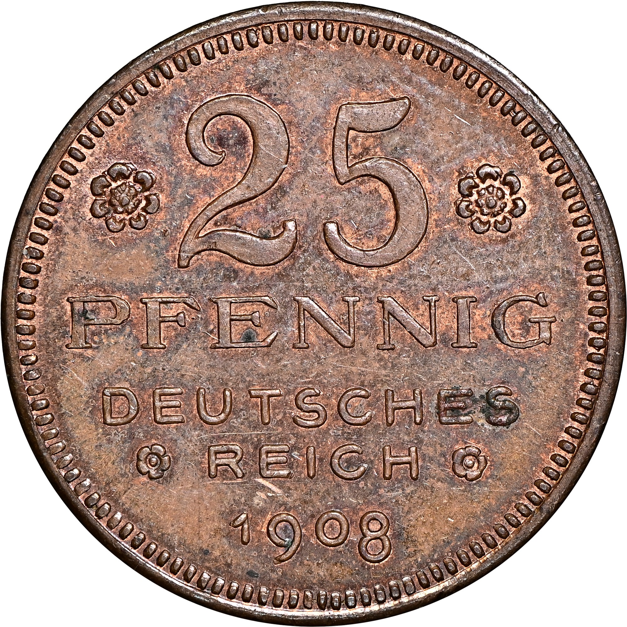 Germany - Empire 25 Pfennig X 1a Prices & Values | NGC