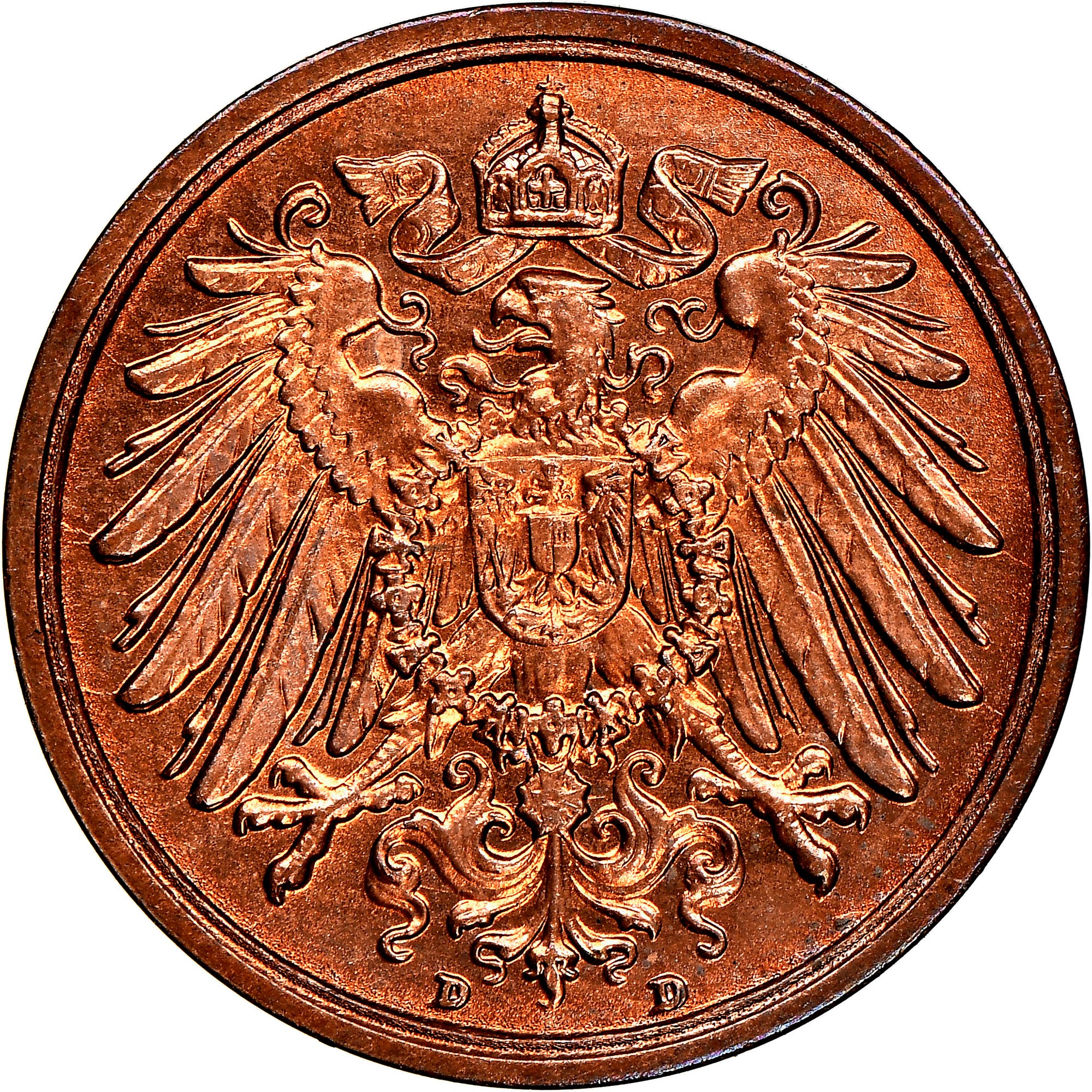 Germany - Empire 2 Pfennig KM 16 Prices & Values | NGC